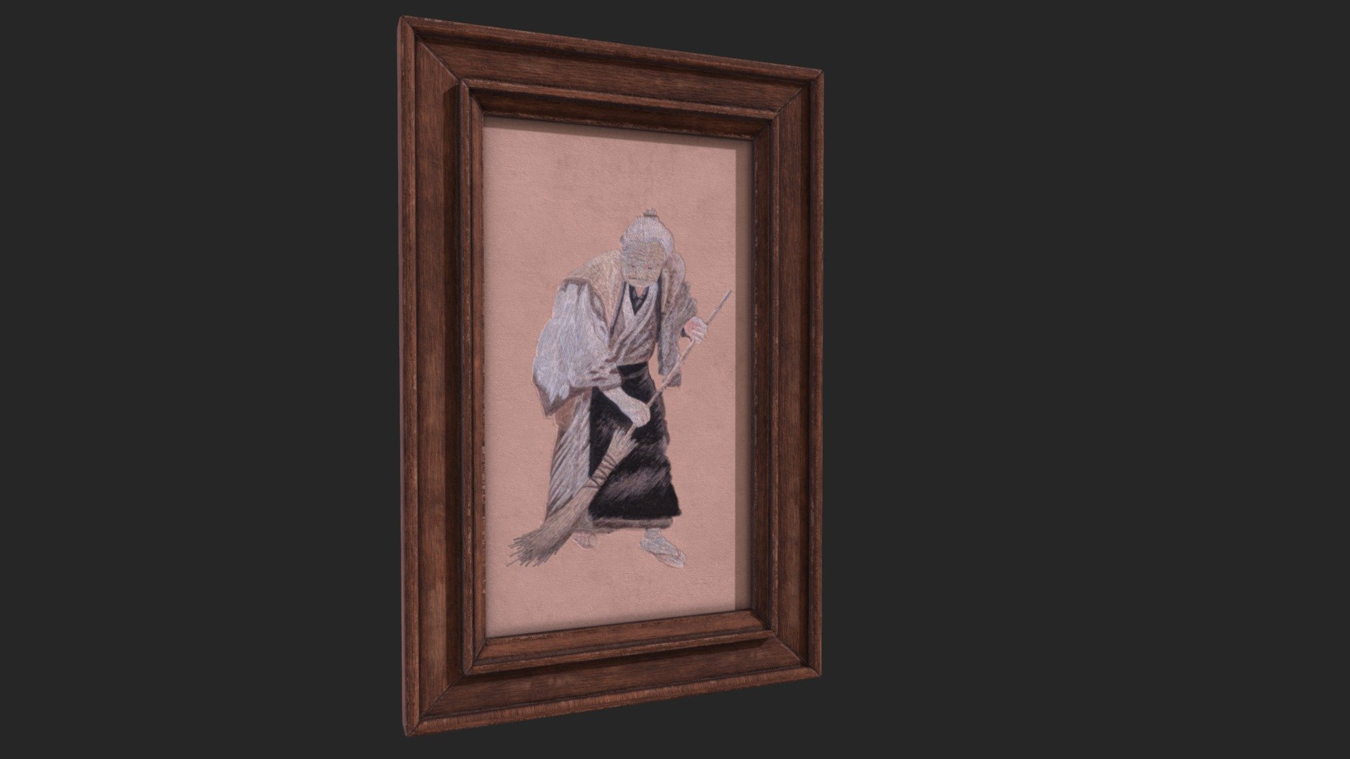 Embroided Portrait - 3D model by Samuel1620 [92dcf71] - Sketchfab