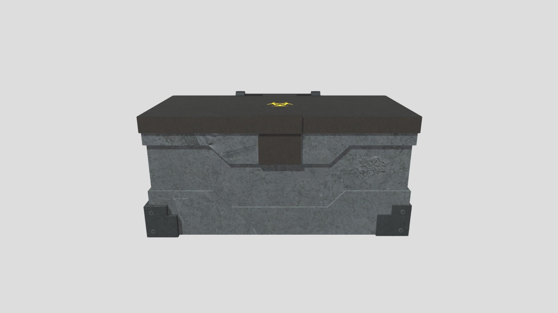 DIG 4780 Assignment 6: Radioactive Crate - Download Free 3D model by ...