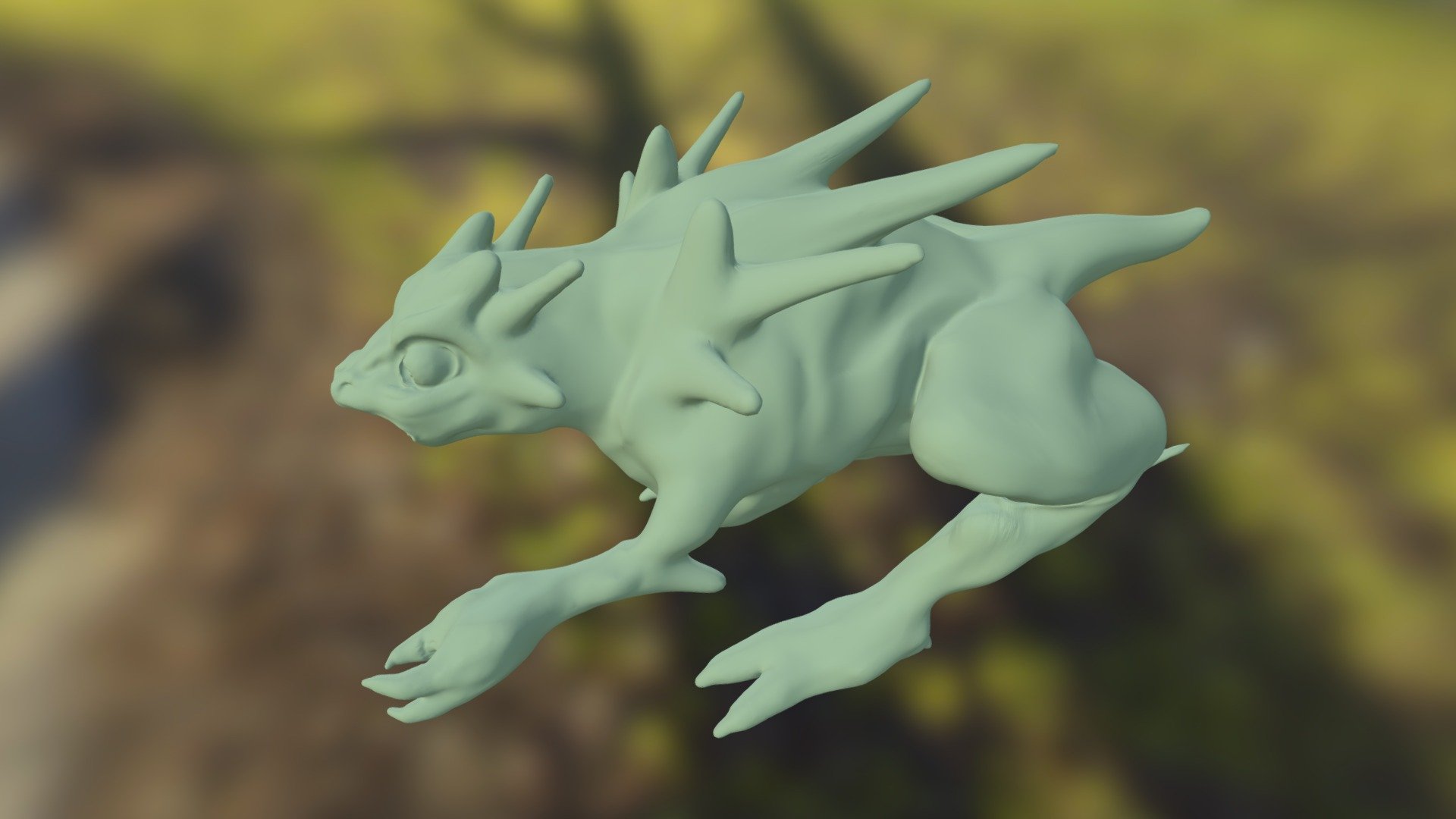 Small dragon - 3D model by tokoya [92df12e] - Sketchfab