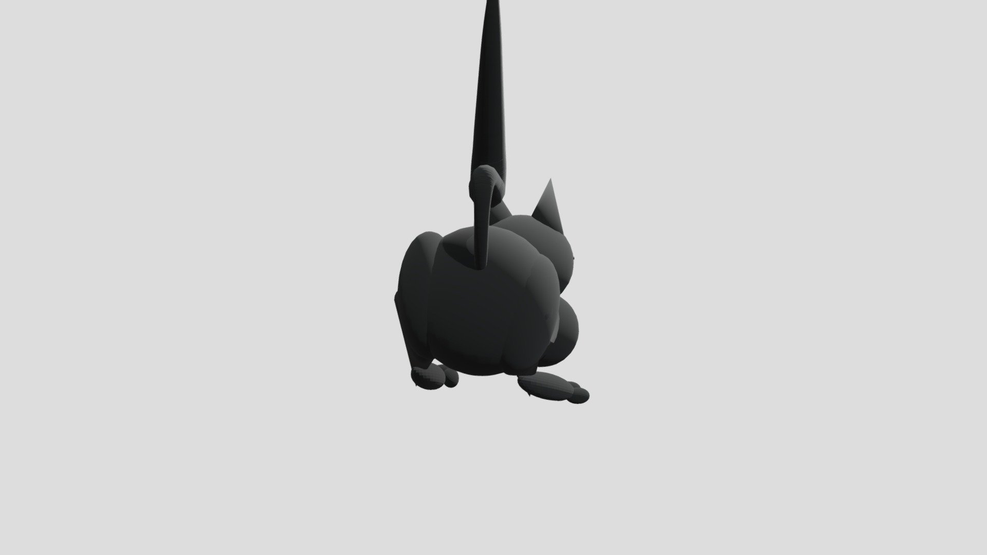 SpookyCat - Download Free 3D model by toushaee [92df589] - Sketchfab
