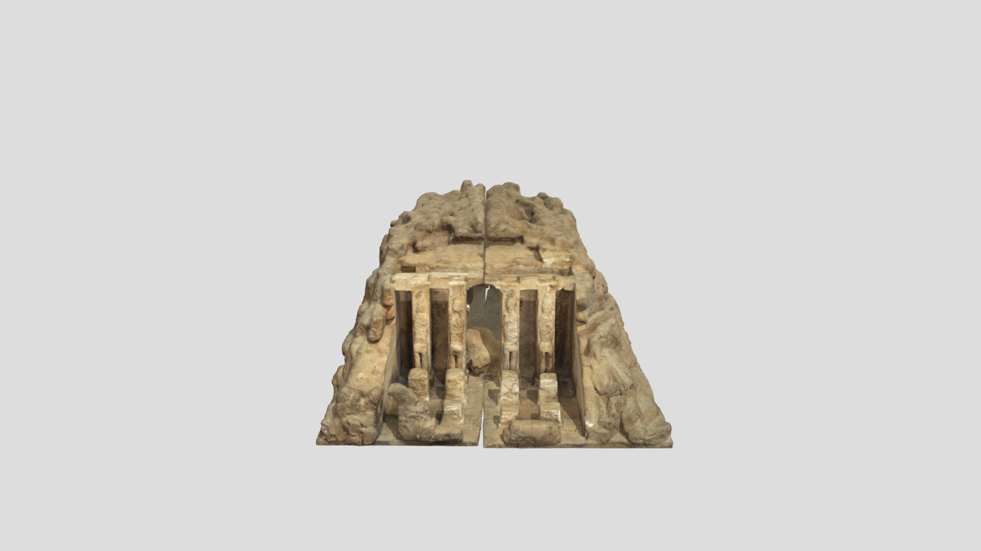 Model of the Temple of Derr - Download Free 3D model by backtothefuture ...