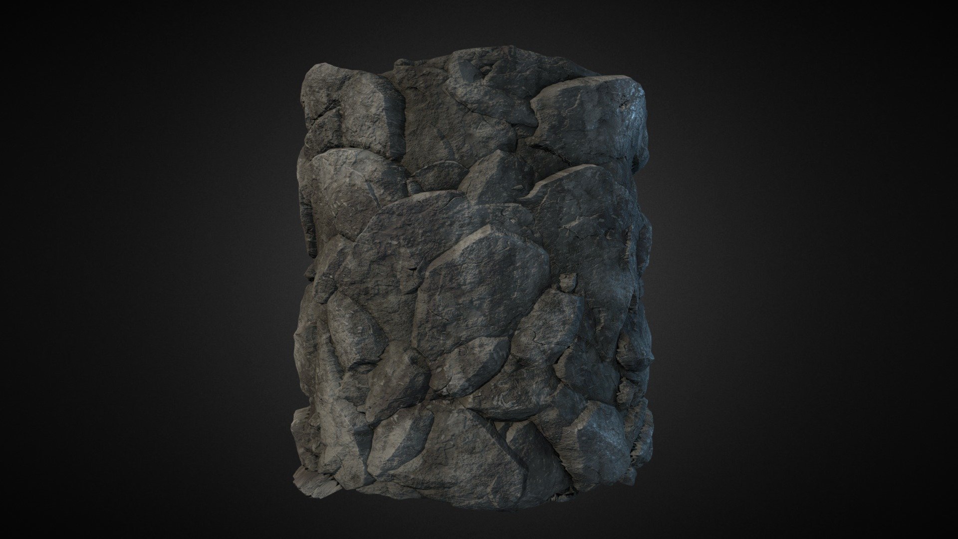 Rocky Cliff Material - 3D model by MattWood [92e12ca] - Sketchfab