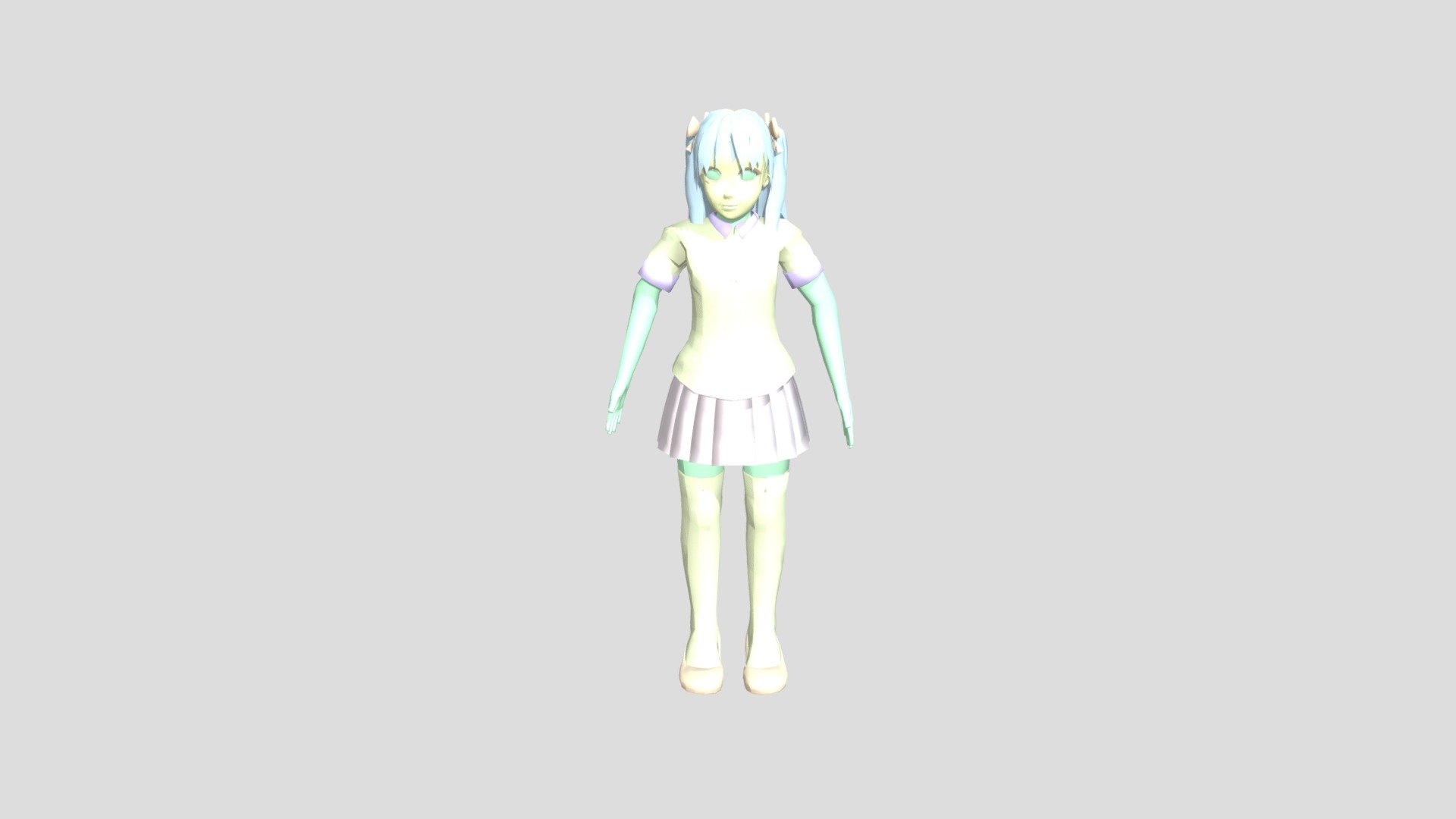 Ghost Girl - Download Free 3D model by mijaelrobalino2005 [92e13c9] - Sketchfab