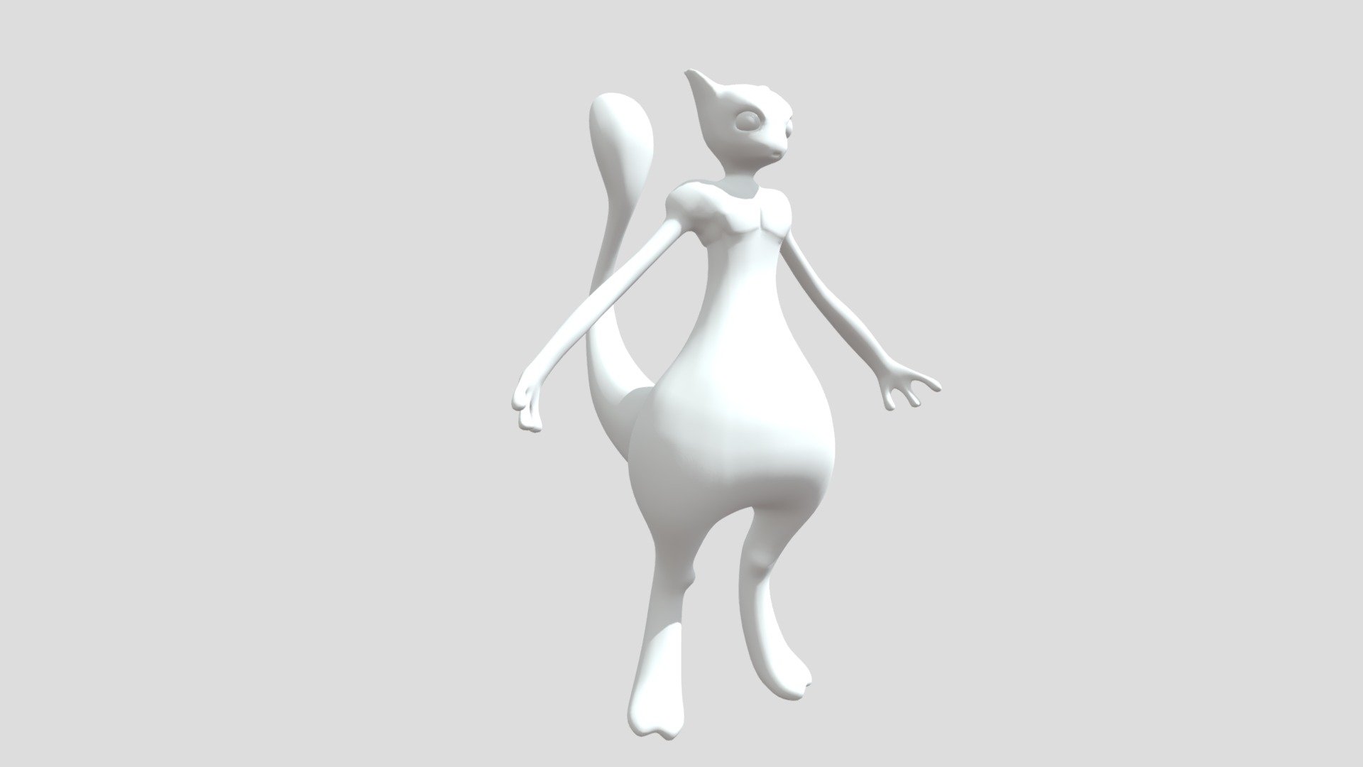 MEWTWO - 3D model by Juan Ortiz (@MFJUAN13) [92e1aba] - Sketchfab