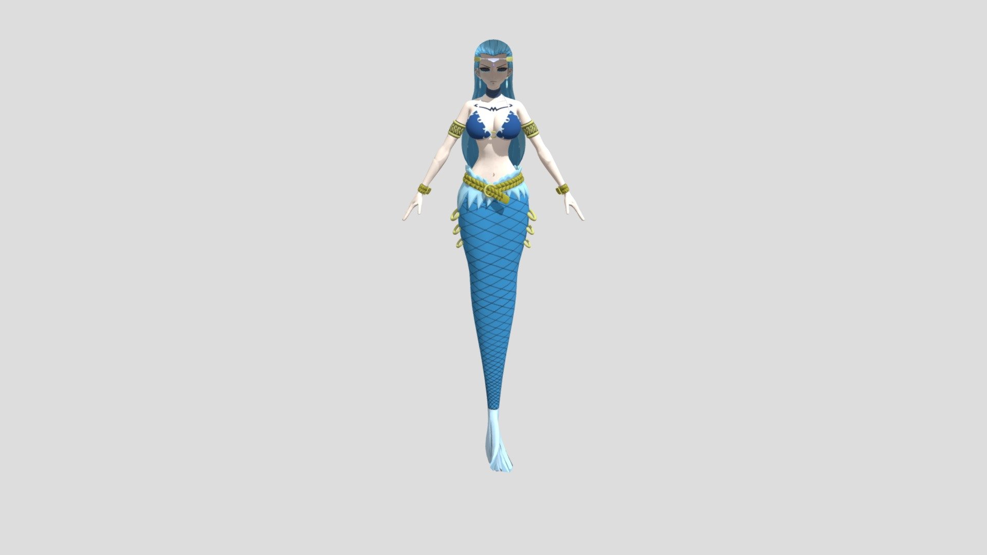 Aquarius Fairy Tail - Download Free 3D model by Oui (@metooanicet ...
