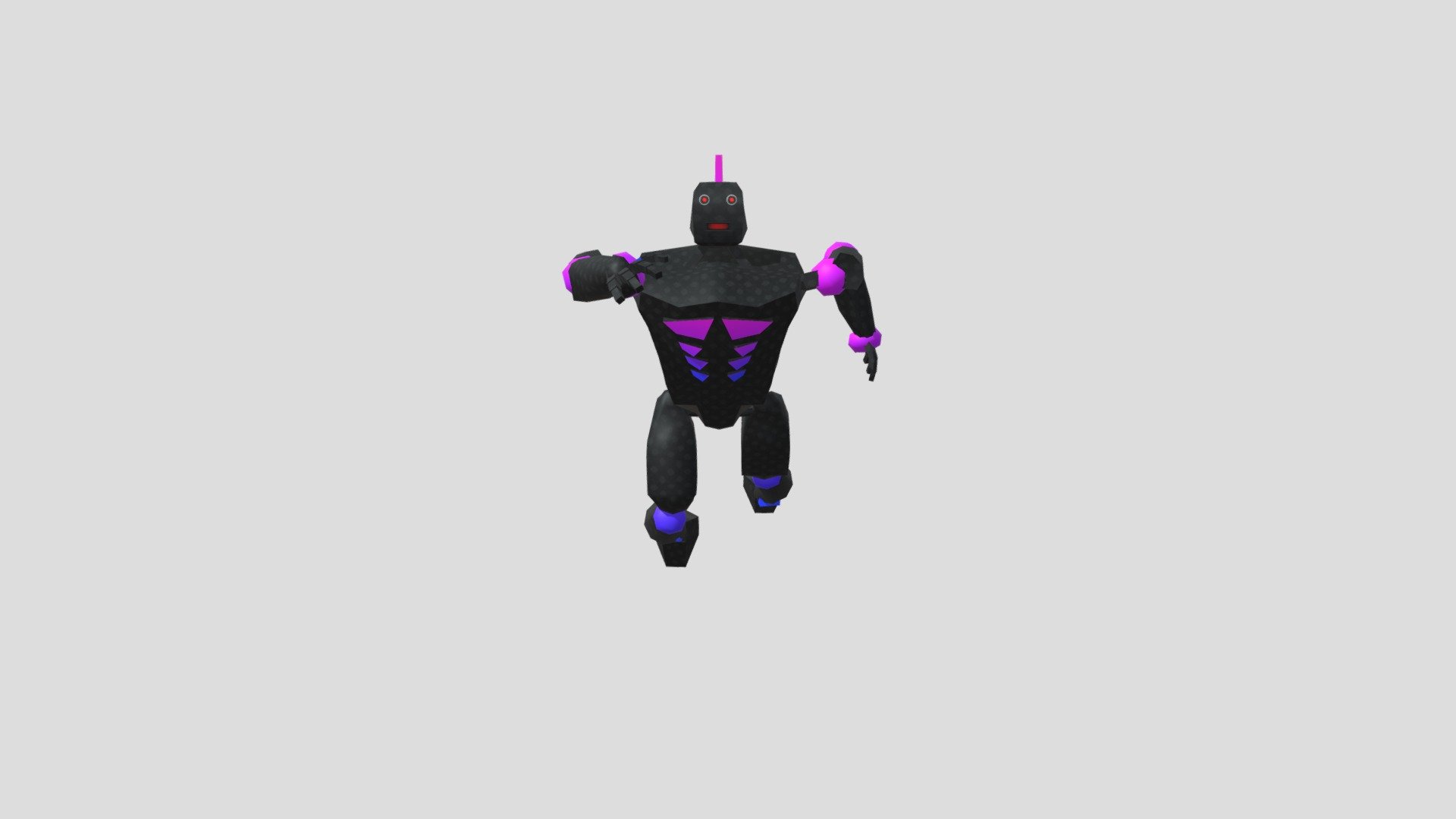 Robot man - 3D model by JayV1.1.1 [92e4b30] - Sketchfab