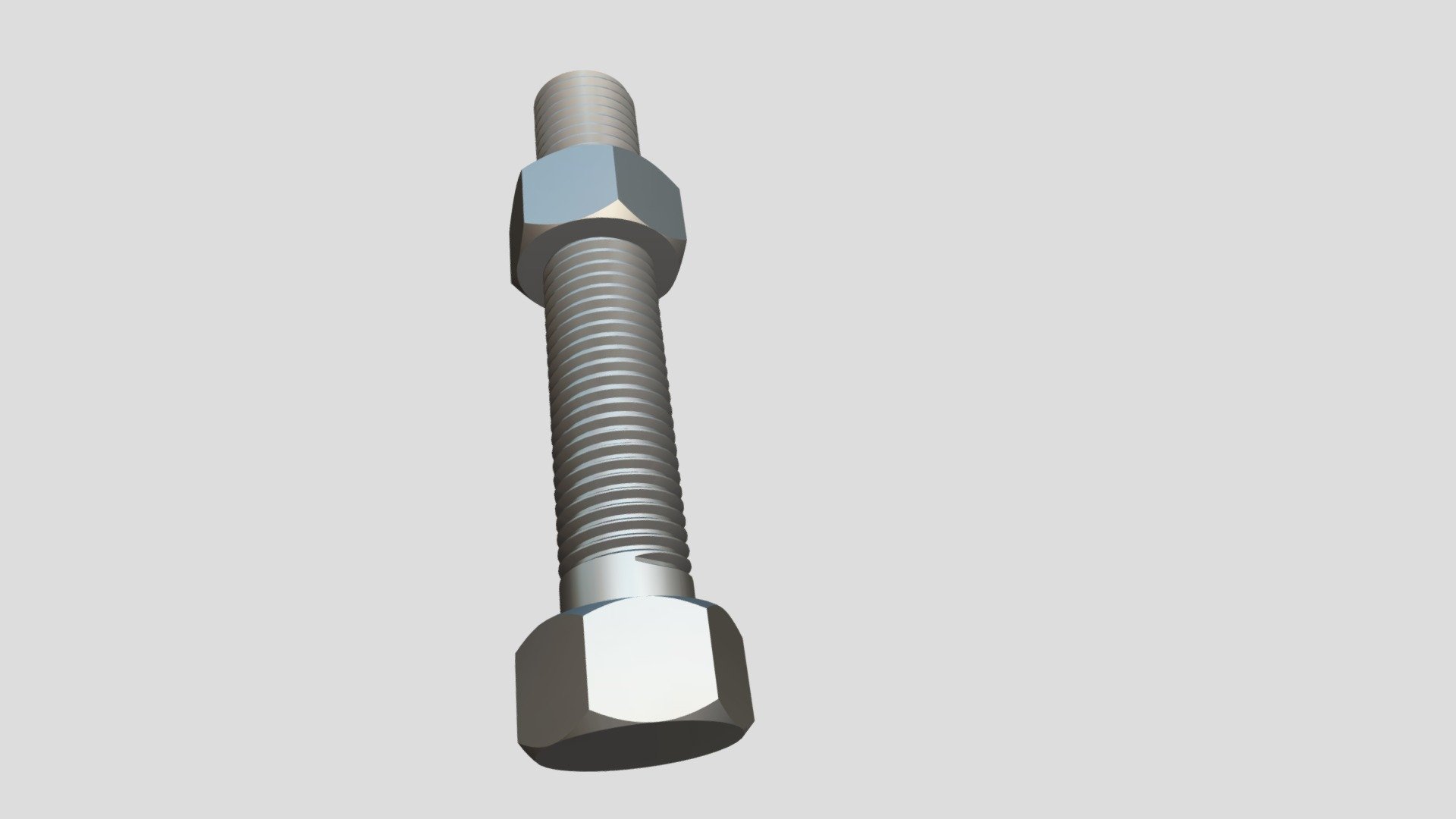Bolt & Nut - 3D model by Solid3d (@albertoochoa) [92e4c40] - Sketchfab