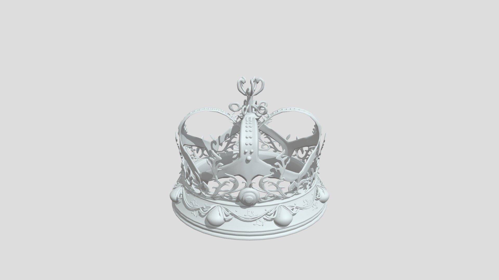 Crown - 3D model by matiasalves [92e526a] - Sketchfab