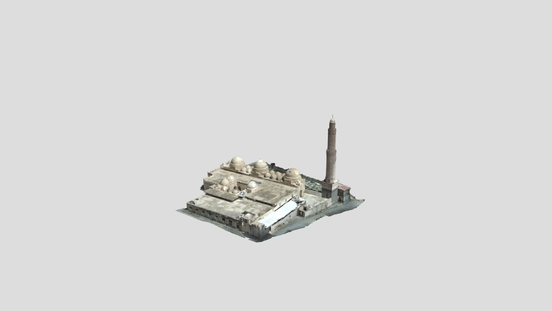 Al- Muzafar Mosque3 - 3D model by SFD_Yemen [92e5fc8] - Sketchfab
