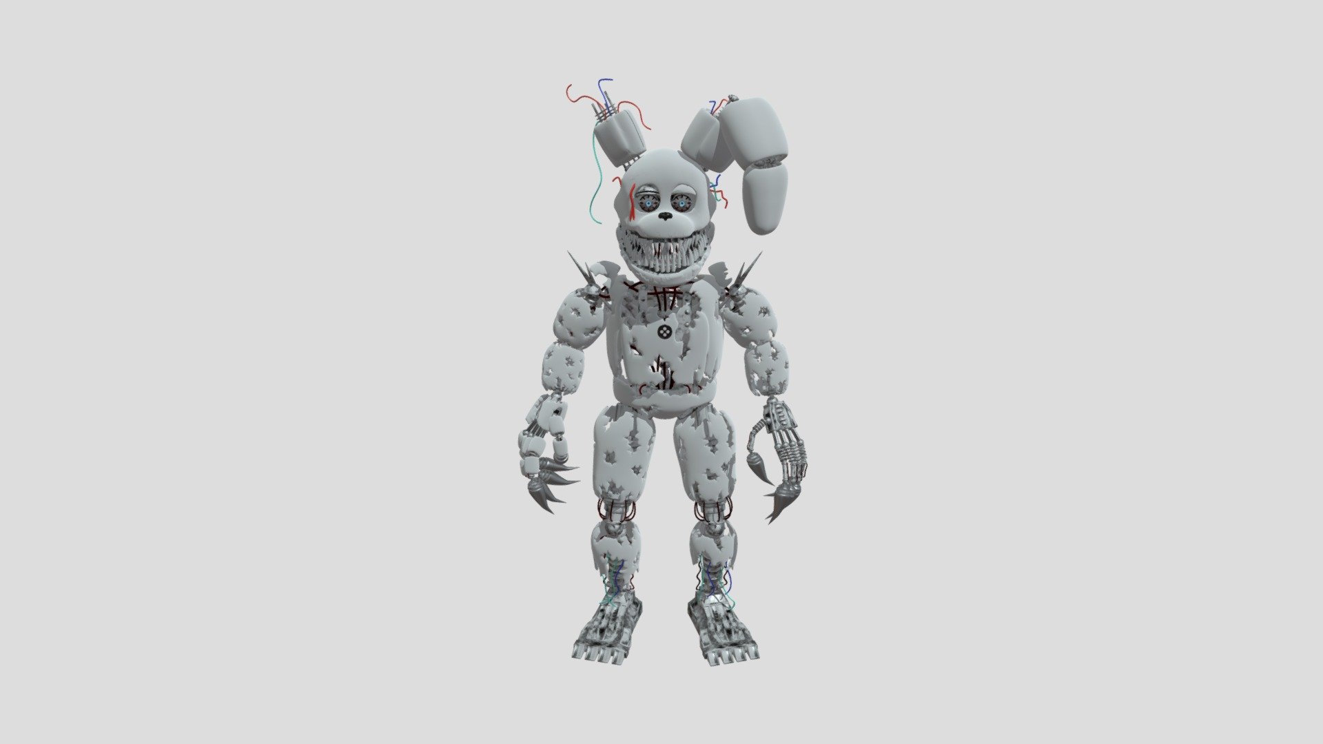 (Weee Z Mat Port) Torres Nightmare Springbonnie - Download Free 3D ...