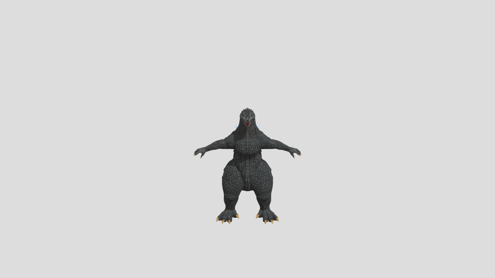 Godzilla 2002-2003 (JJJ And MMD Charizard) - Download Free 3D model by ...
