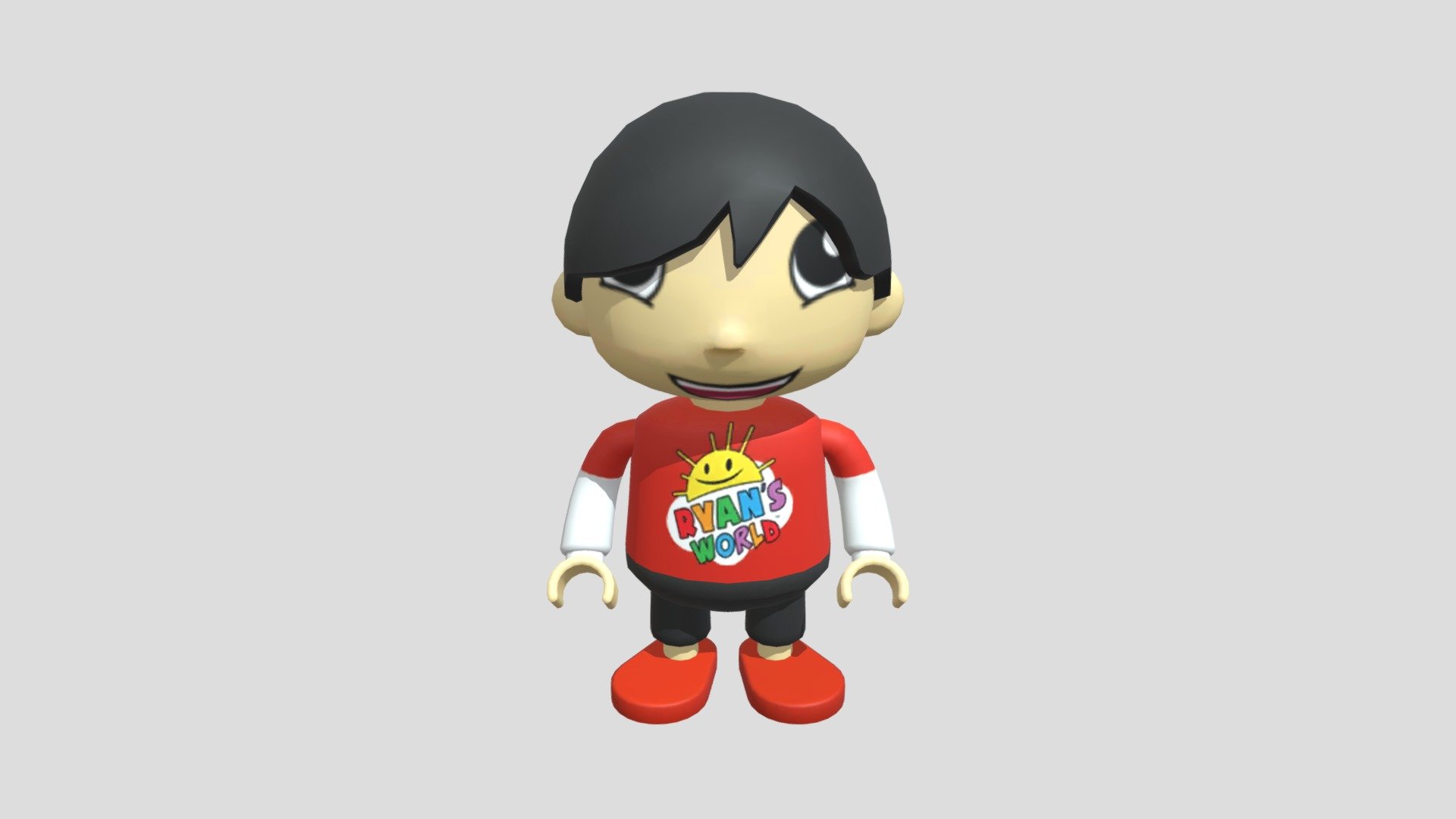 ryan red shirt (tag with ryan) - Download Free 3D model by doomguy007 [92e6c00] - Sketchfab