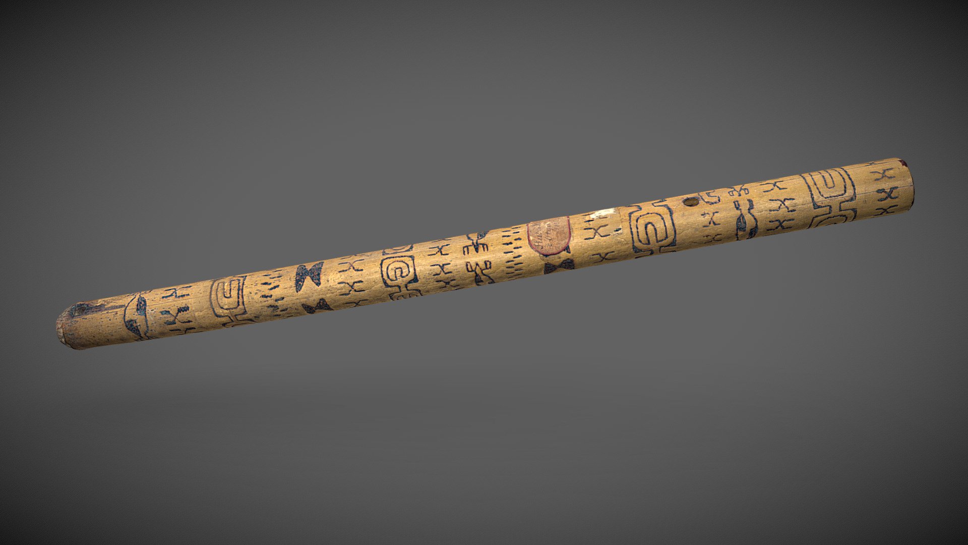 Flûte nasale pu ihu (B 8093) - Download Free 3D model by Alienor.org ...