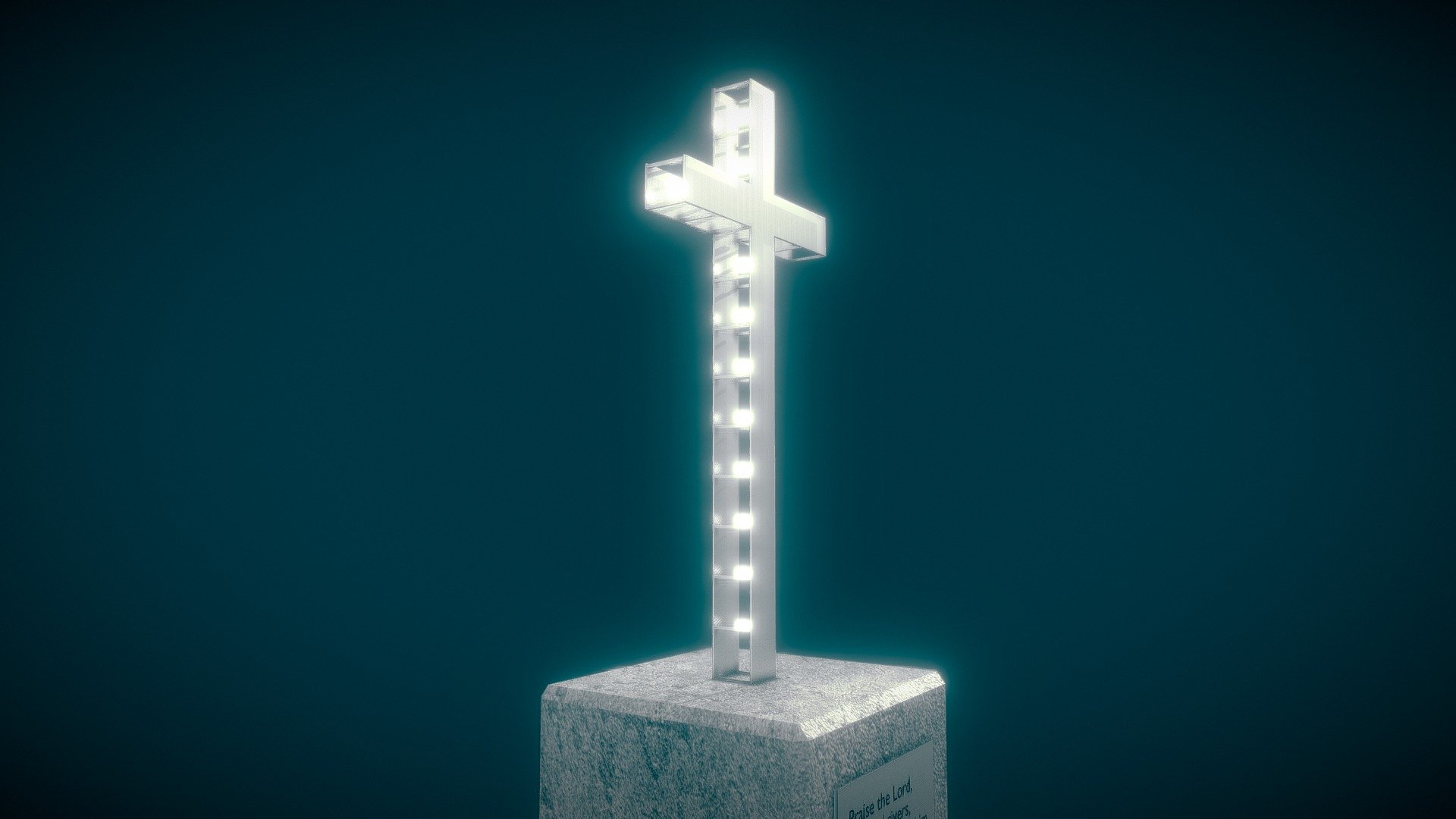 Seaside_cross_illuminative - 3D model by AXIS (@RE-Z_Project) [92e7c18 ...