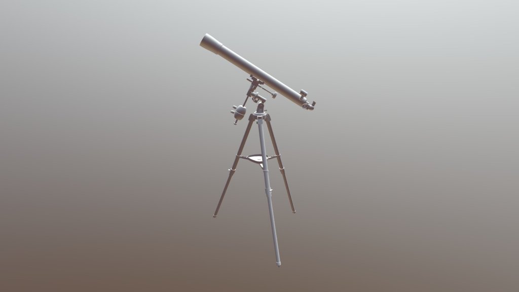 MS4 Telescope - 3D model by Armando Chirino (@ach3) [92ea921] - Sketchfab
