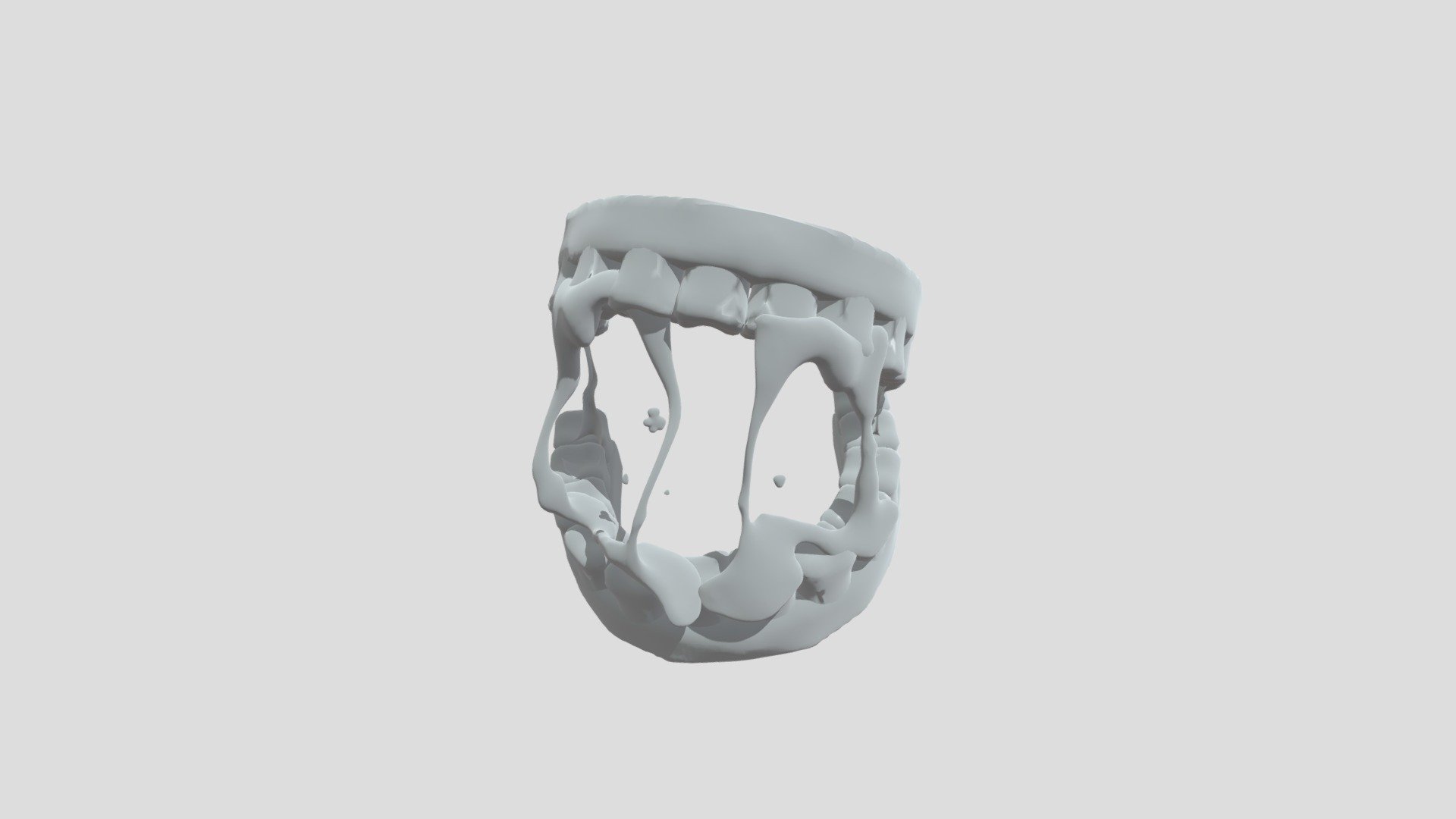 Mouth and Slime? - 3D model by Putra319 [92ea9ec] - Sketchfab