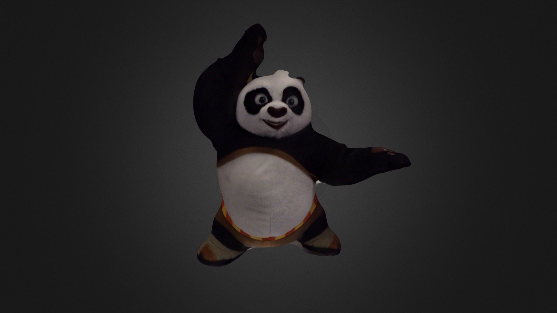 Kung Fu Panda - 3D model by omfa [92ebff1] - Sketchfab