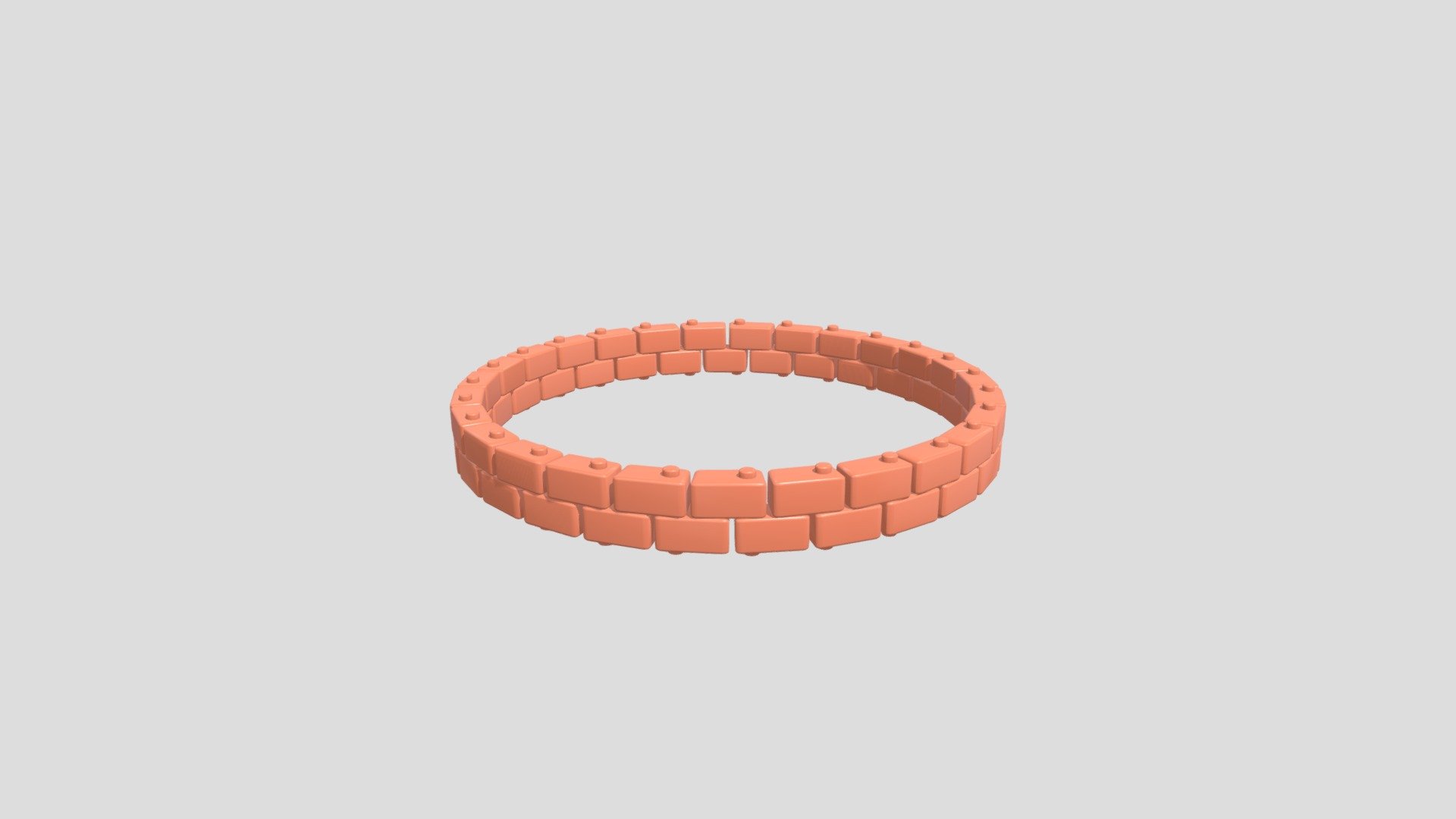 Hand Bands Bracelet 3D Model - Download Free 3D model by FredTiger2024 ...