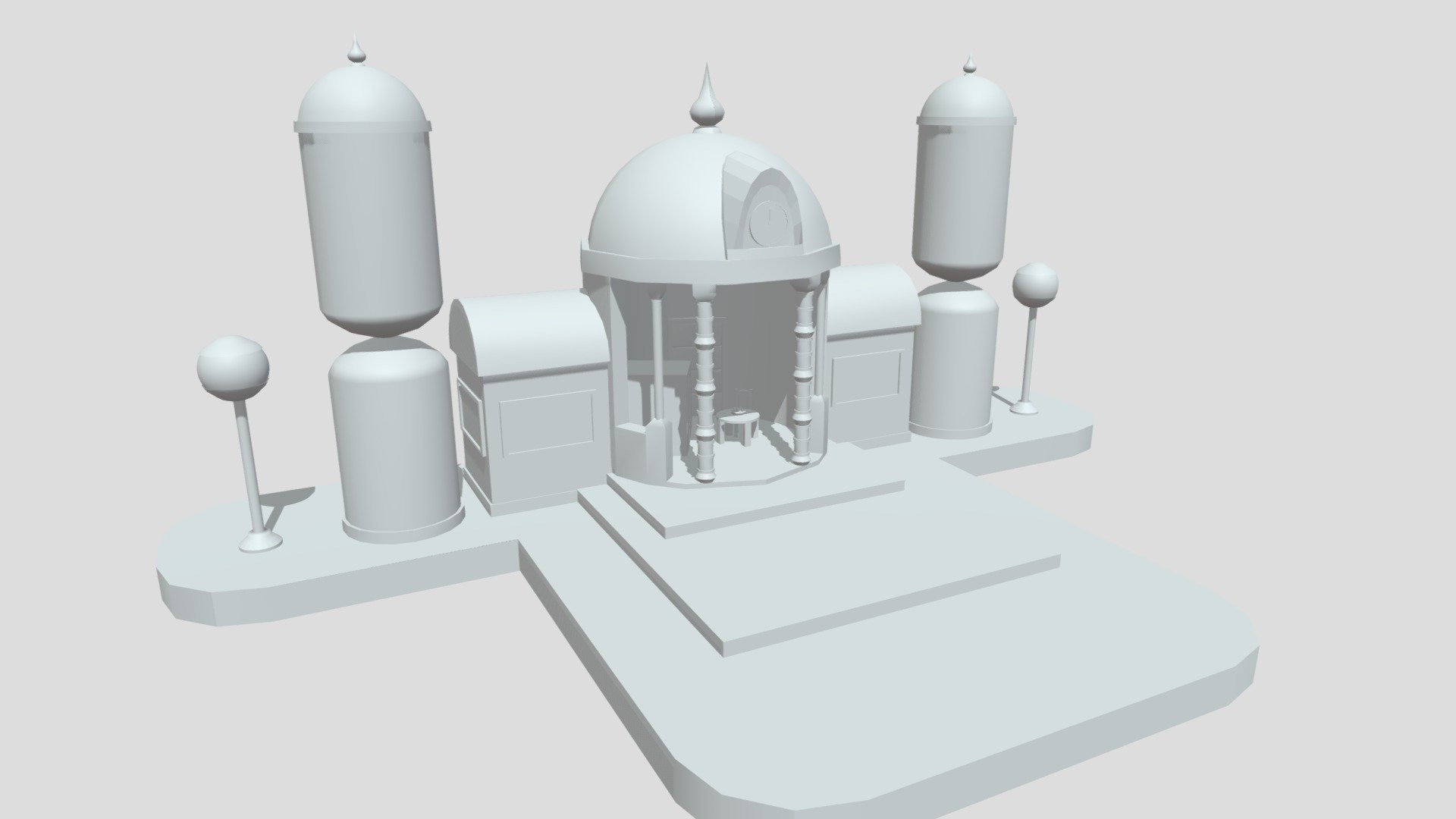 10 1 Lundy Hyperbolic Time Chamber - 3D model by tripartindustries ...