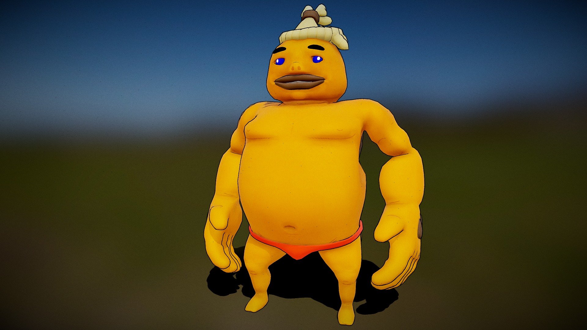 Goron (Legend of Zelda: Breath of the Wild) - 3D model by alexthebear ...