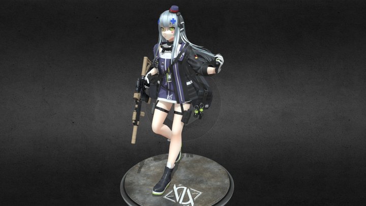 Girlsfrontline 3D models - Sketchfab