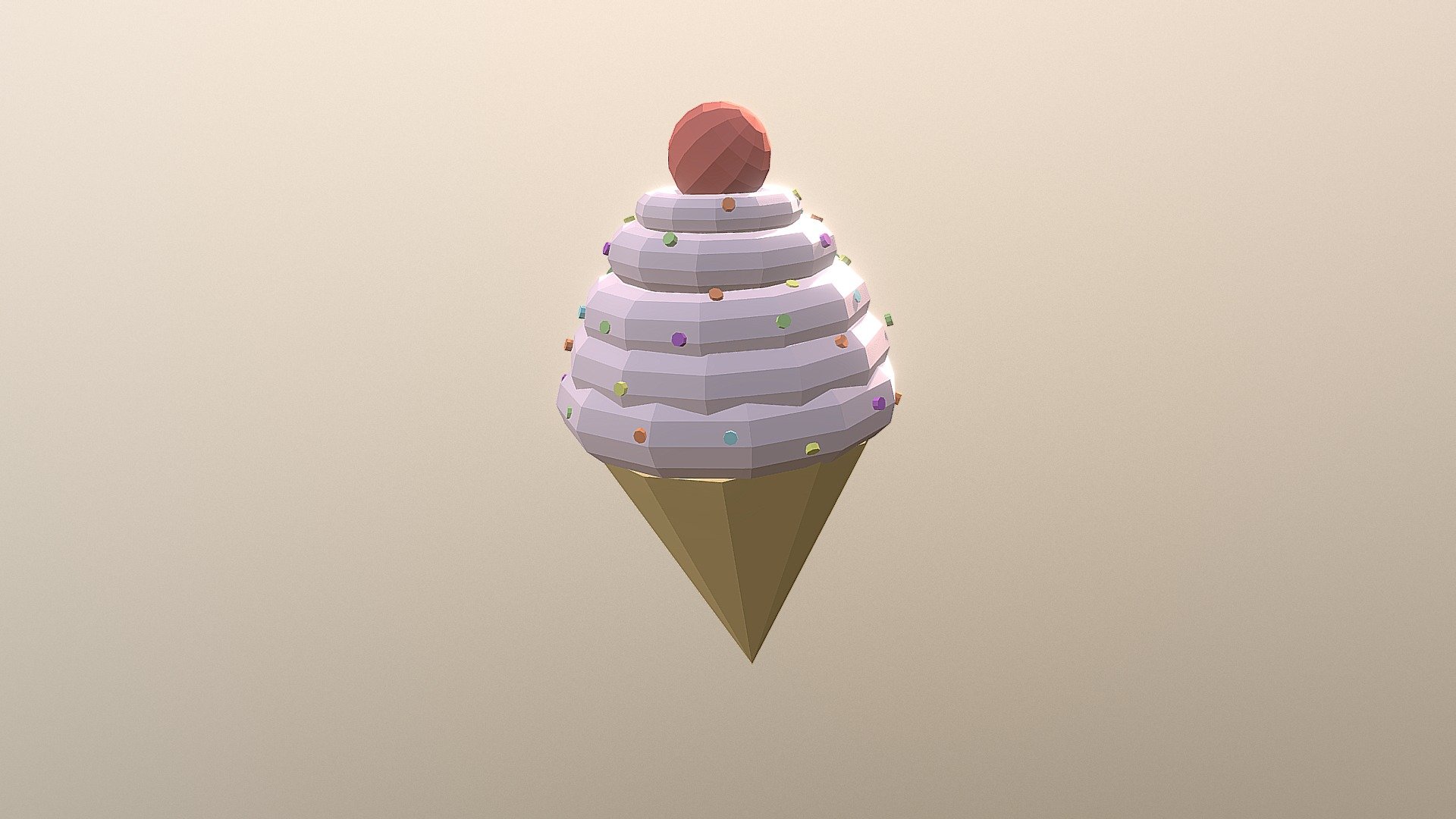 Icecreammodel - 3D model by blocha [92efc80] - Sketchfab