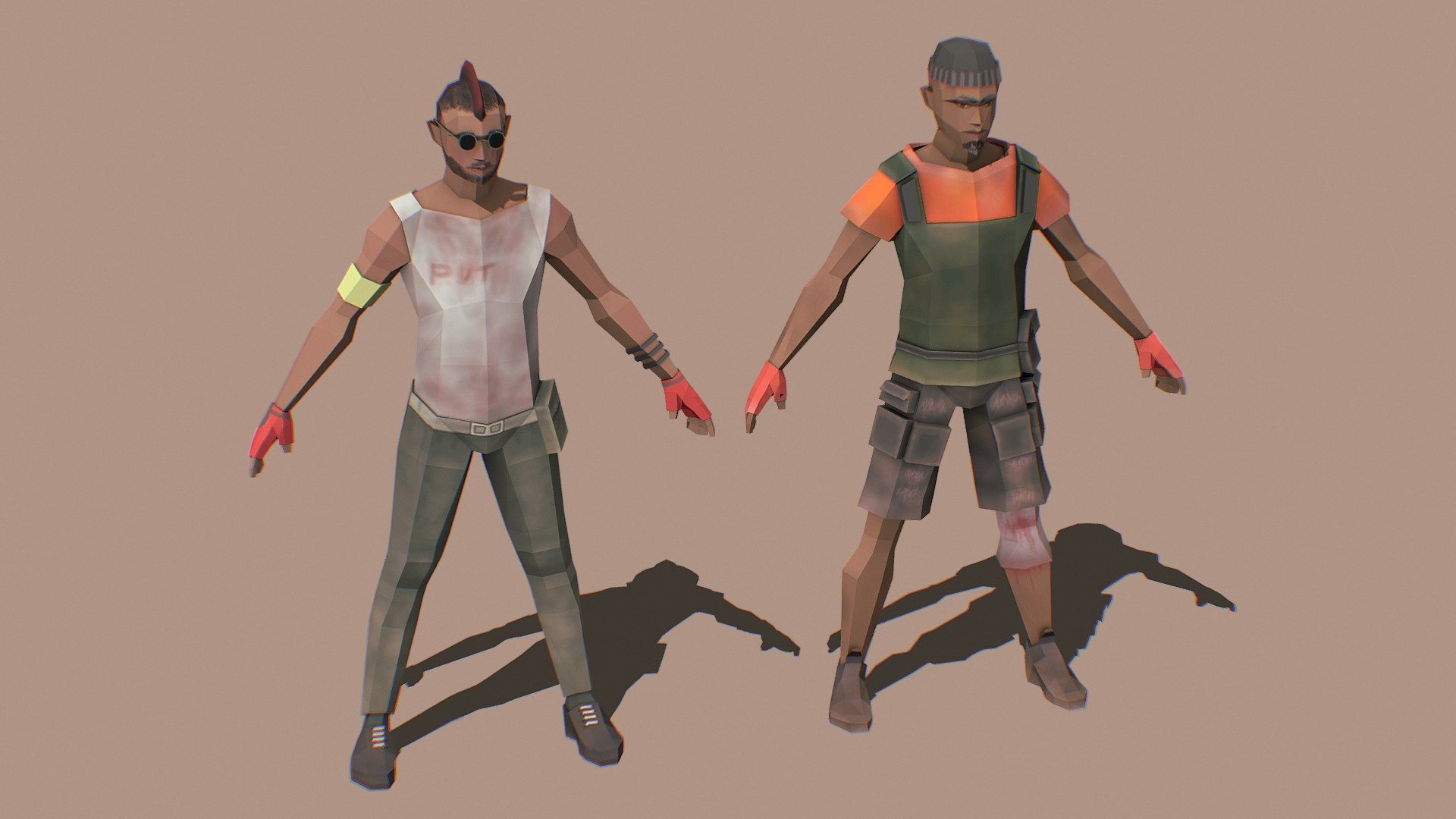 Terror | Characters | Lowpoly - Download Free 3D model by YadroGames ...