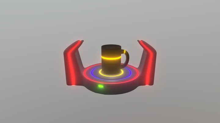 Futuristic-mug 3D models - Sketchfab