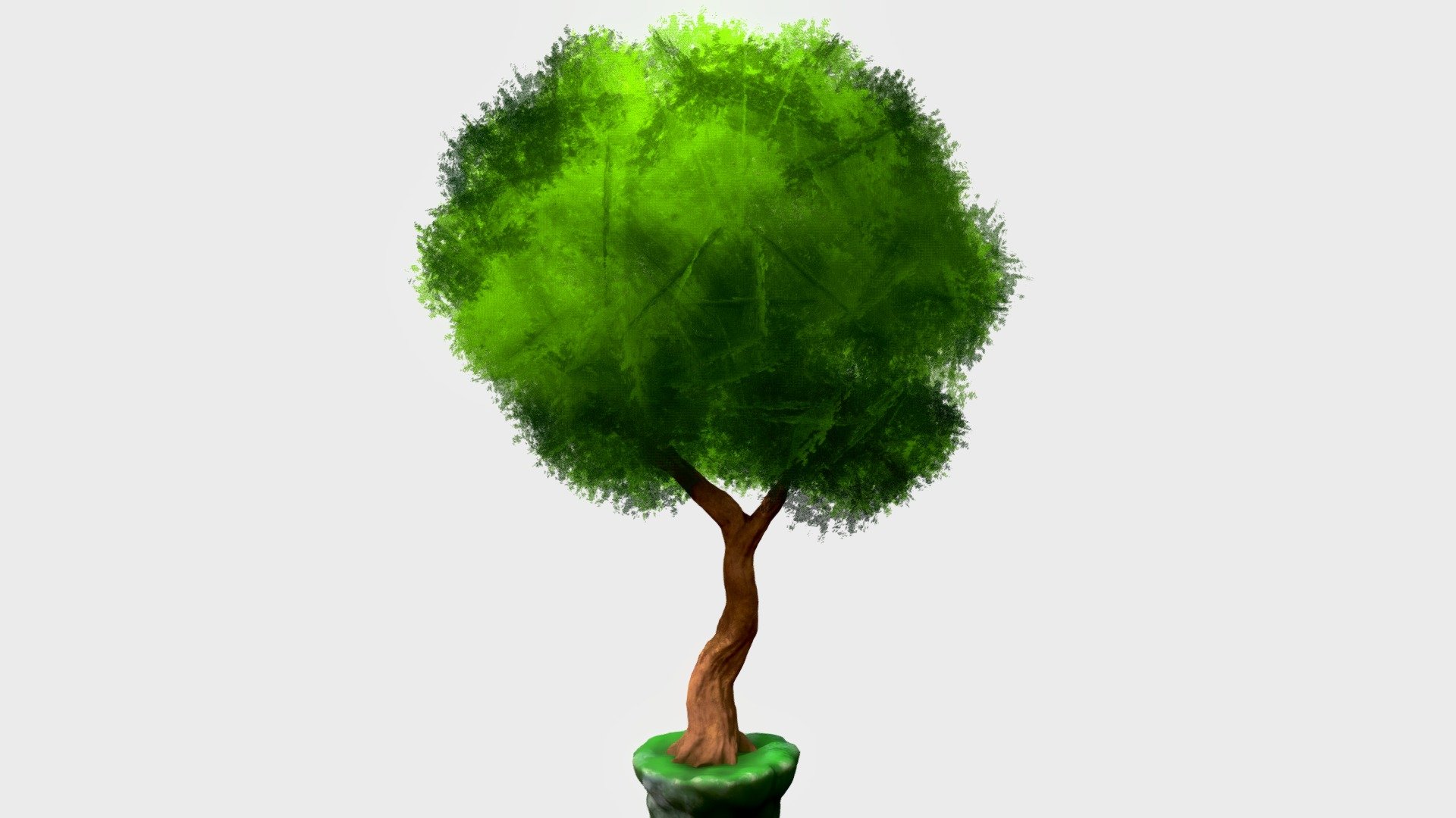 Sculpted Stylized Tree - 3D model by Polanski D (@PolanskiD) [92f0f3f ...