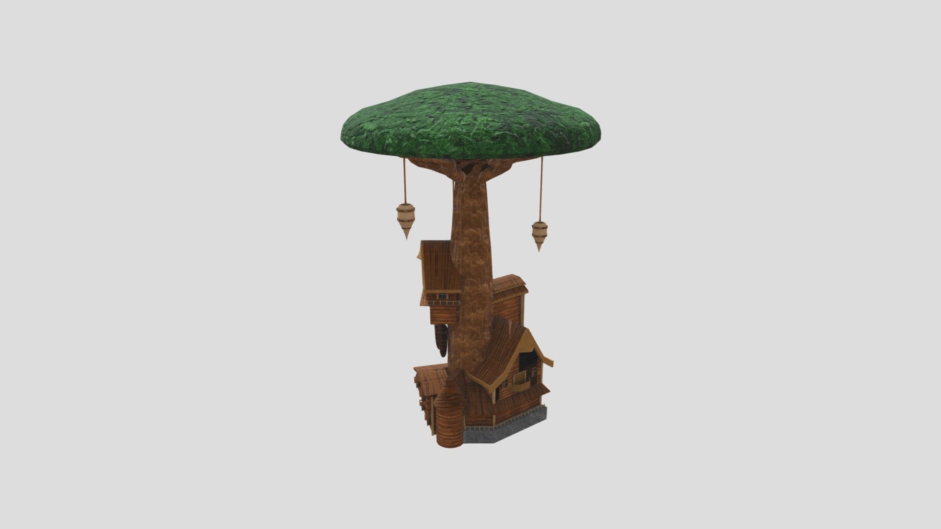 Tree house - 3D model by Sami Ljatifi (@Sami_Ljatifi) [92f1c63] - Sketchfab