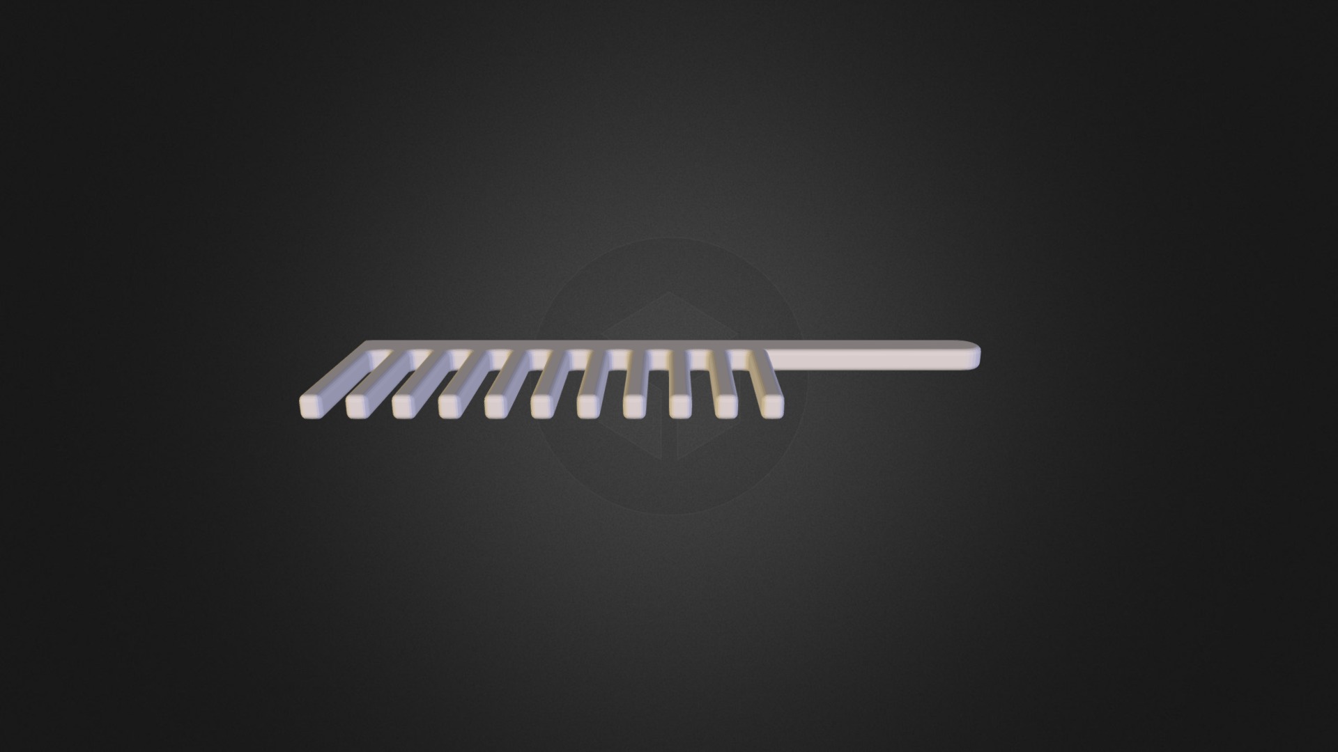 Comb - 3D model by 3dindustries [92f2223] - Sketchfab