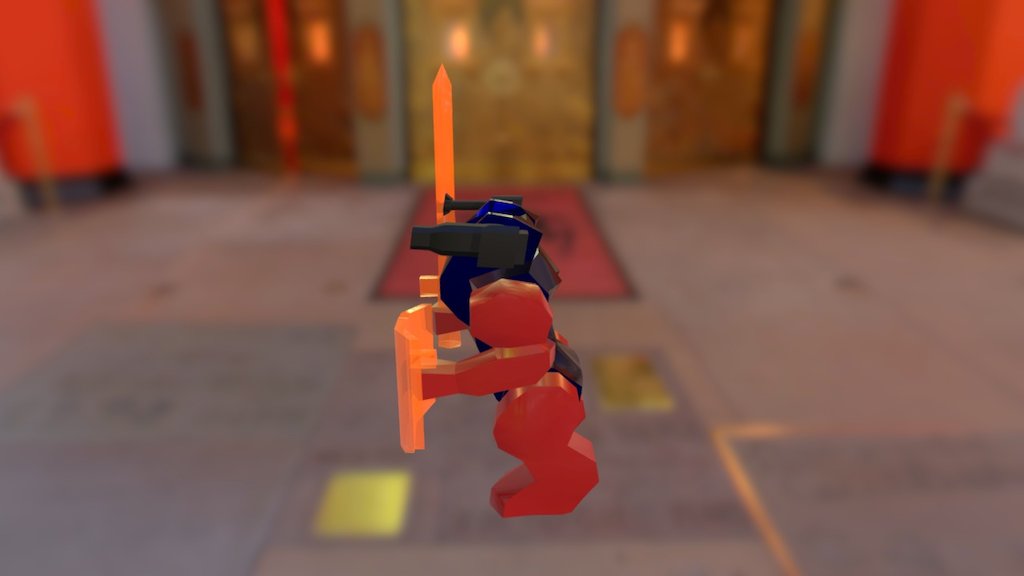 Mini Mech - 3D model by Fred Drabble (@FredDrabble) [92f3b27] - Sketchfab