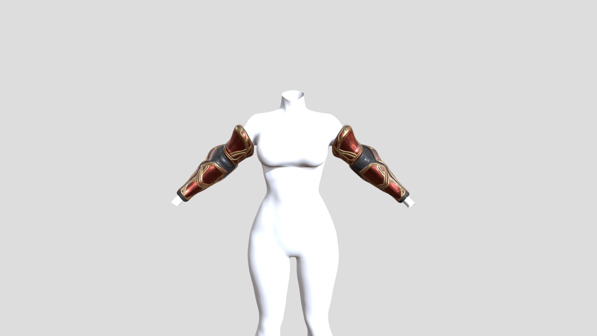Avatall Eve Elebrith Arms Armor - Buy Royalty Free 3D model by pocolov [92f3f64] - Sketchfab Store