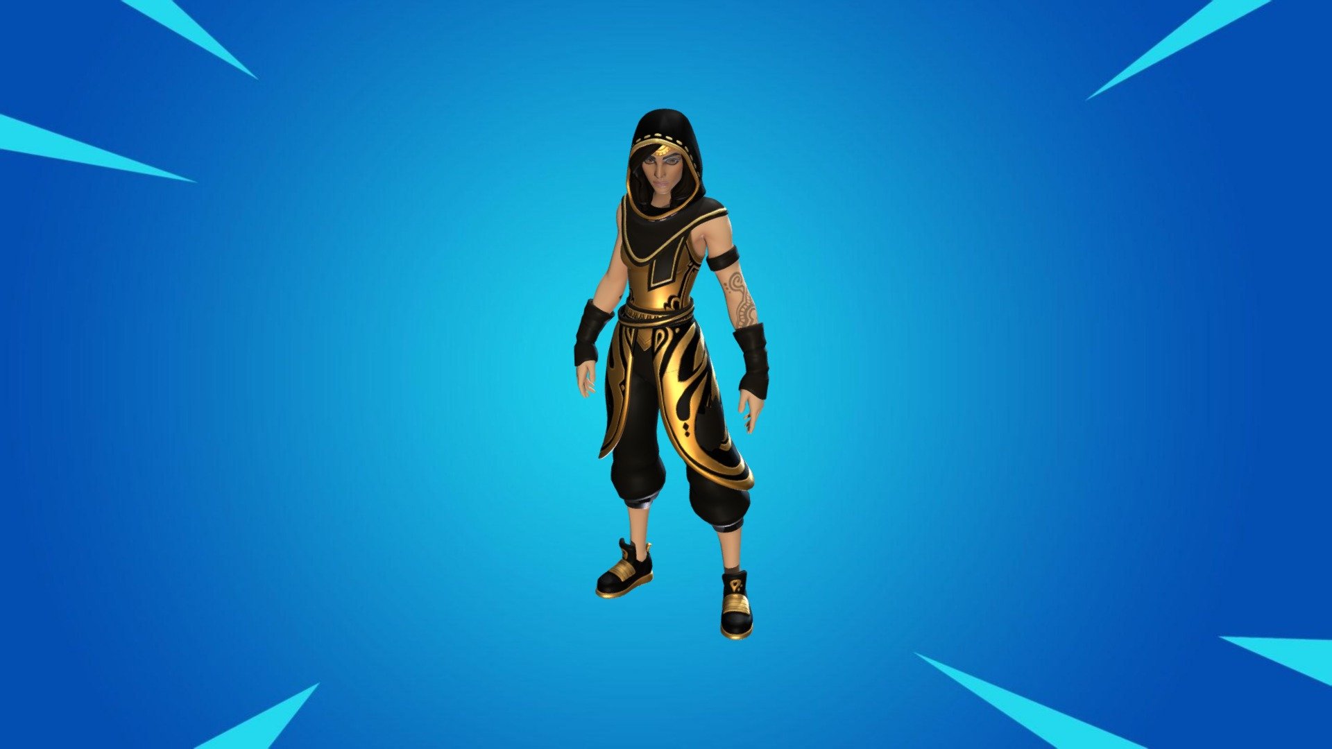 Fortnite - Sandstorm (No Mask) - 3D model by Skin-Tracker (@stairwave ...