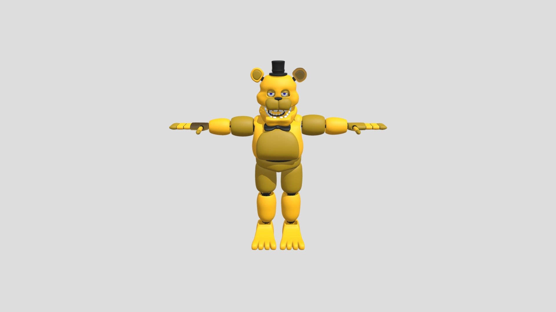Fredbear - Download Free 3D model by Sparky The Dog (@sparkythedog.19 ...