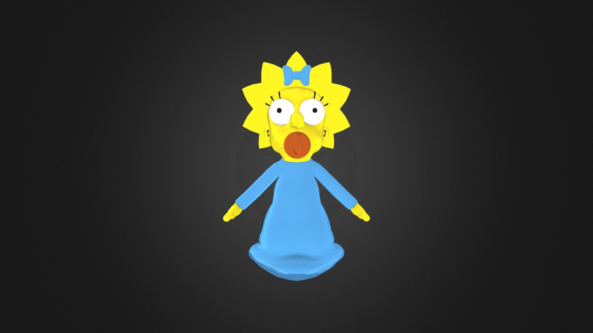 Maggie Simpsons - The Simpsons Game - 3D model by IPlay (@july272018 ...