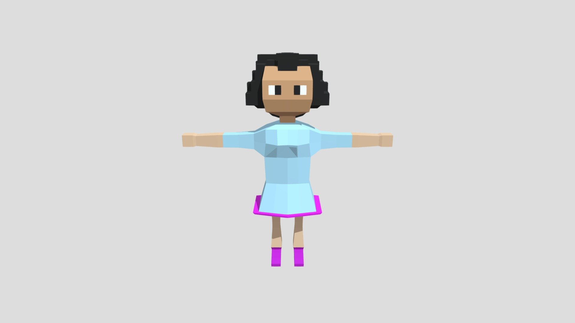 Female Doll - 3D model by Klnstudio3d [92f6b21] - Sketchfab
