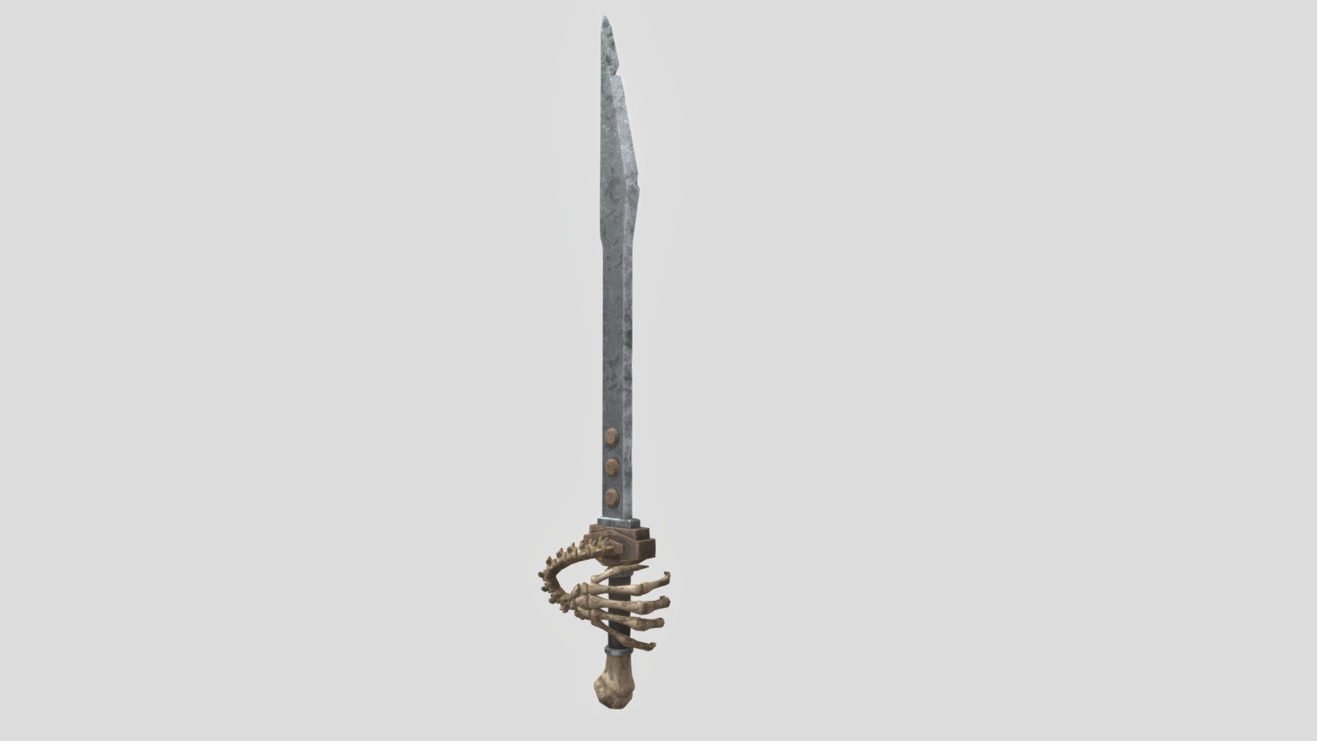 Skeleton Sword - Download Free 3D model by lucq22 [92f7270] - Sketchfab