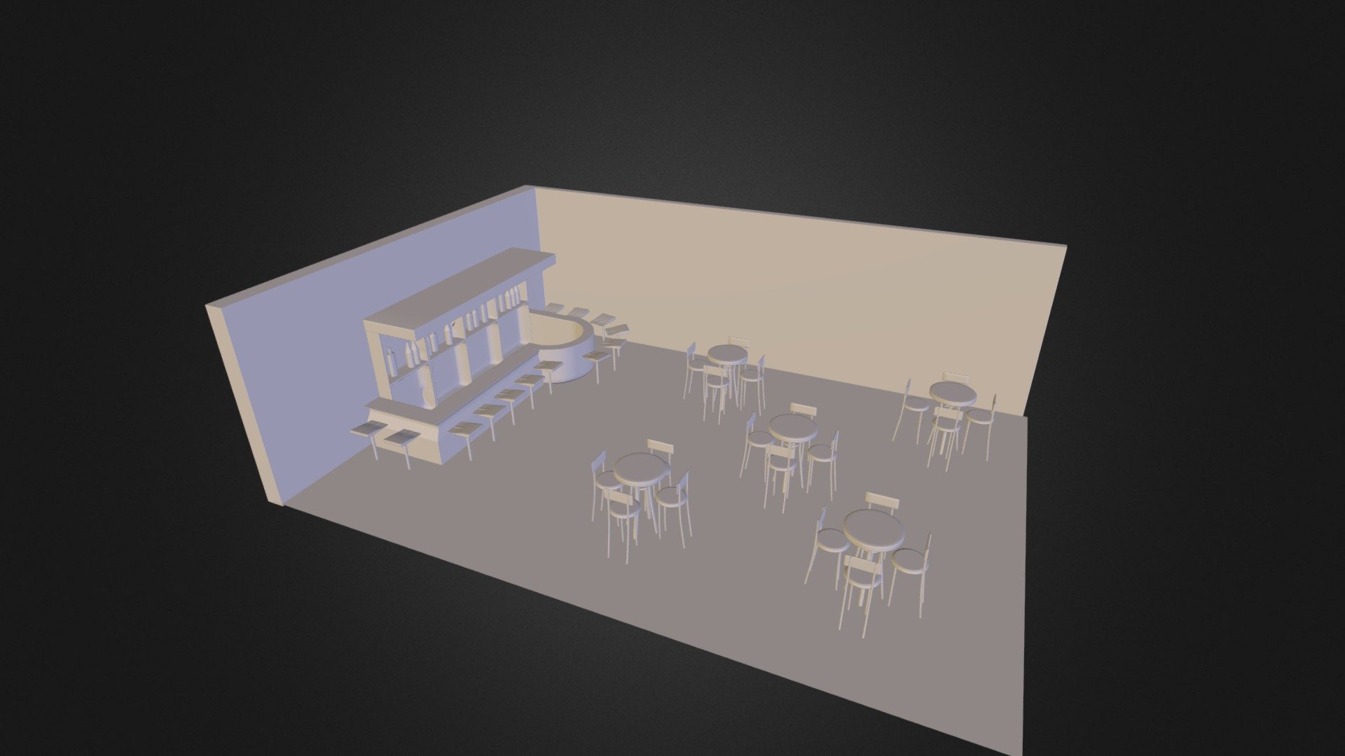 Projeto_Bar_JULIAN.obj - 3D model by julian.a7x [92f75c2] - Sketchfab