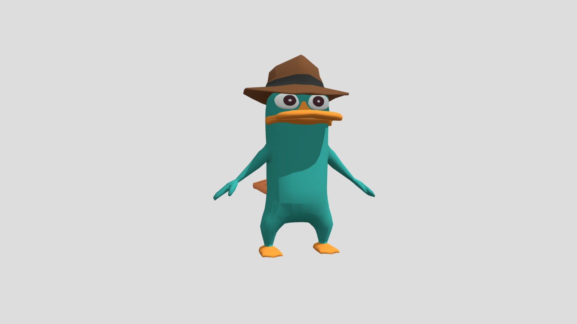 Perry The Platypus (Phineas And Ferb) - Download Free 3D model by ...