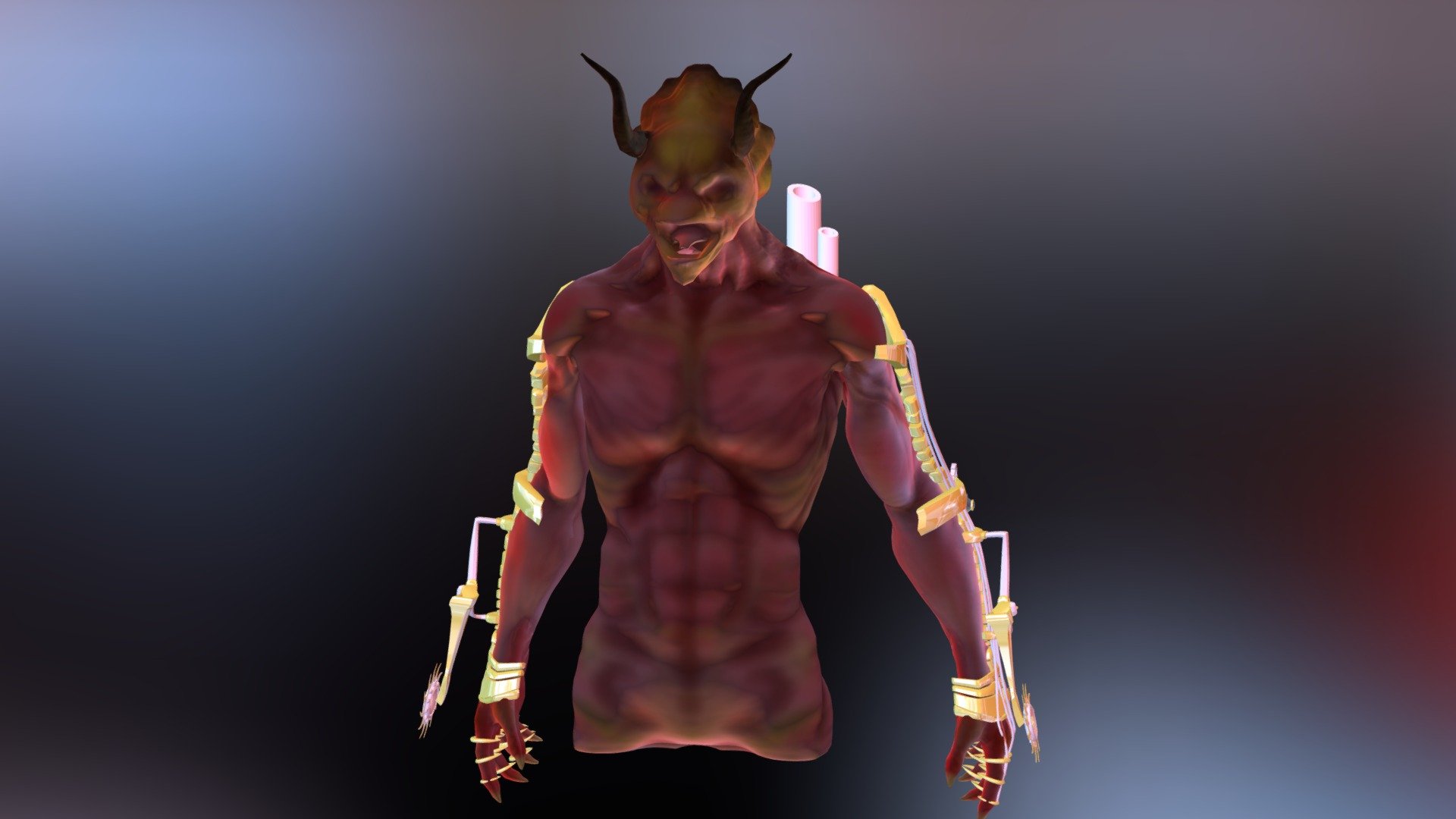 demon - 3D model by jordan.powers [92f8358] - Sketchfab