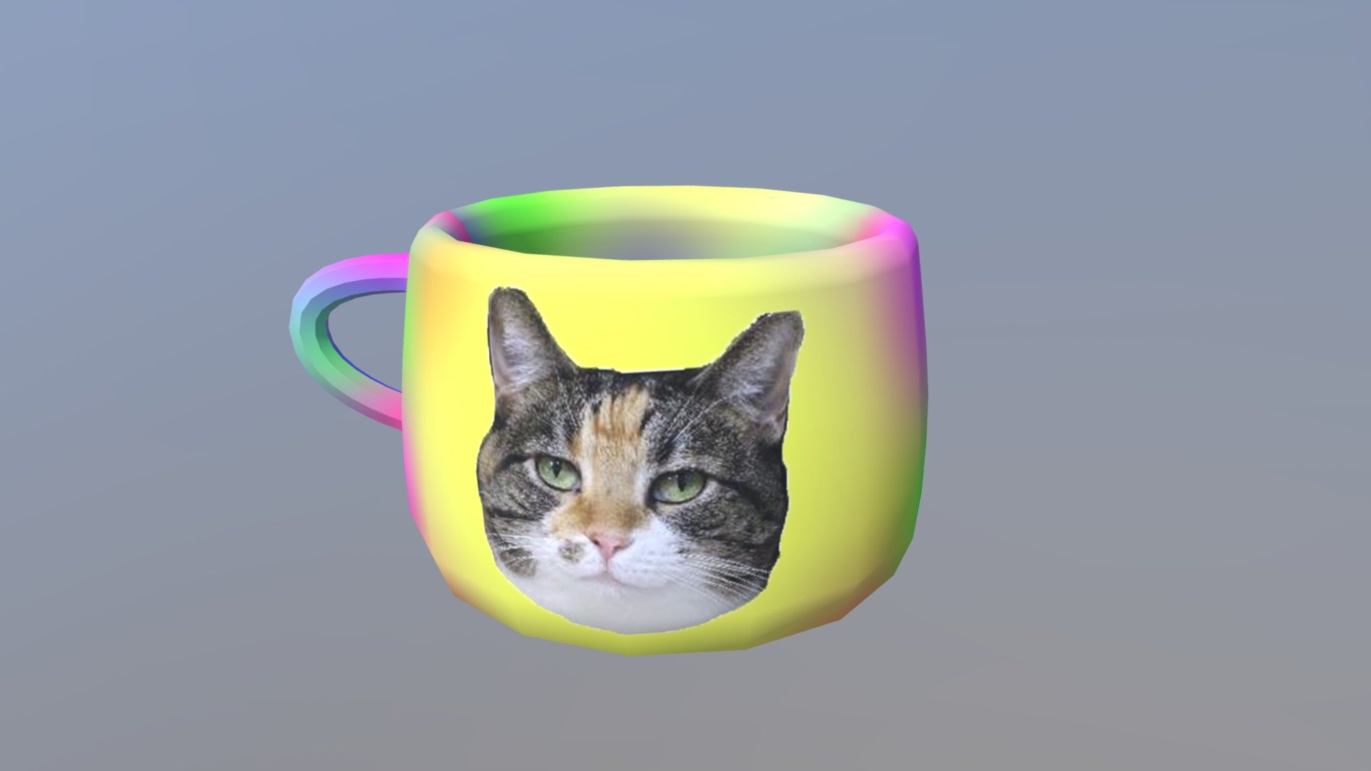 Mug - Download Free 3D model by rebeccahahn [92fb681] - Sketchfab