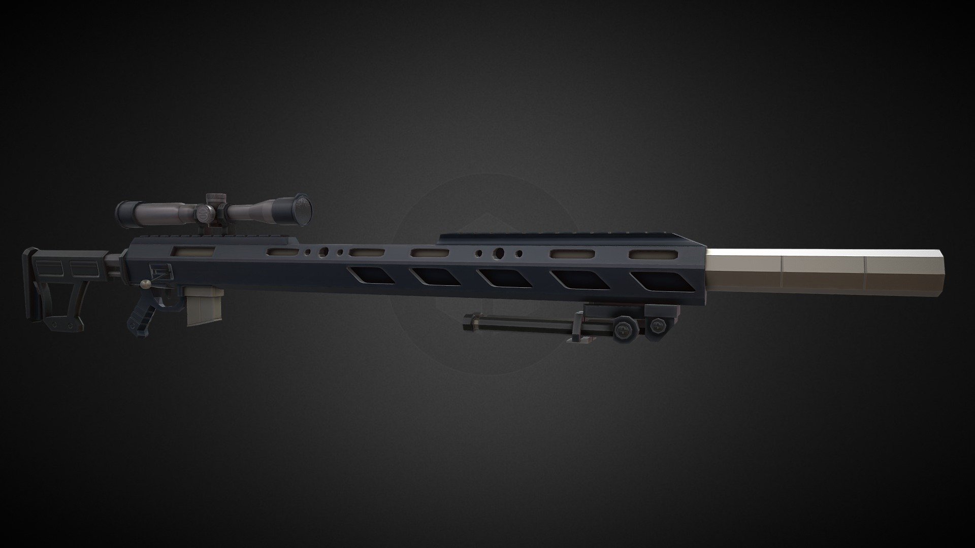 Lowpoly Sniper - Buy Royalty Free 3D model by jgispertcajidos [92fbbc3 ...