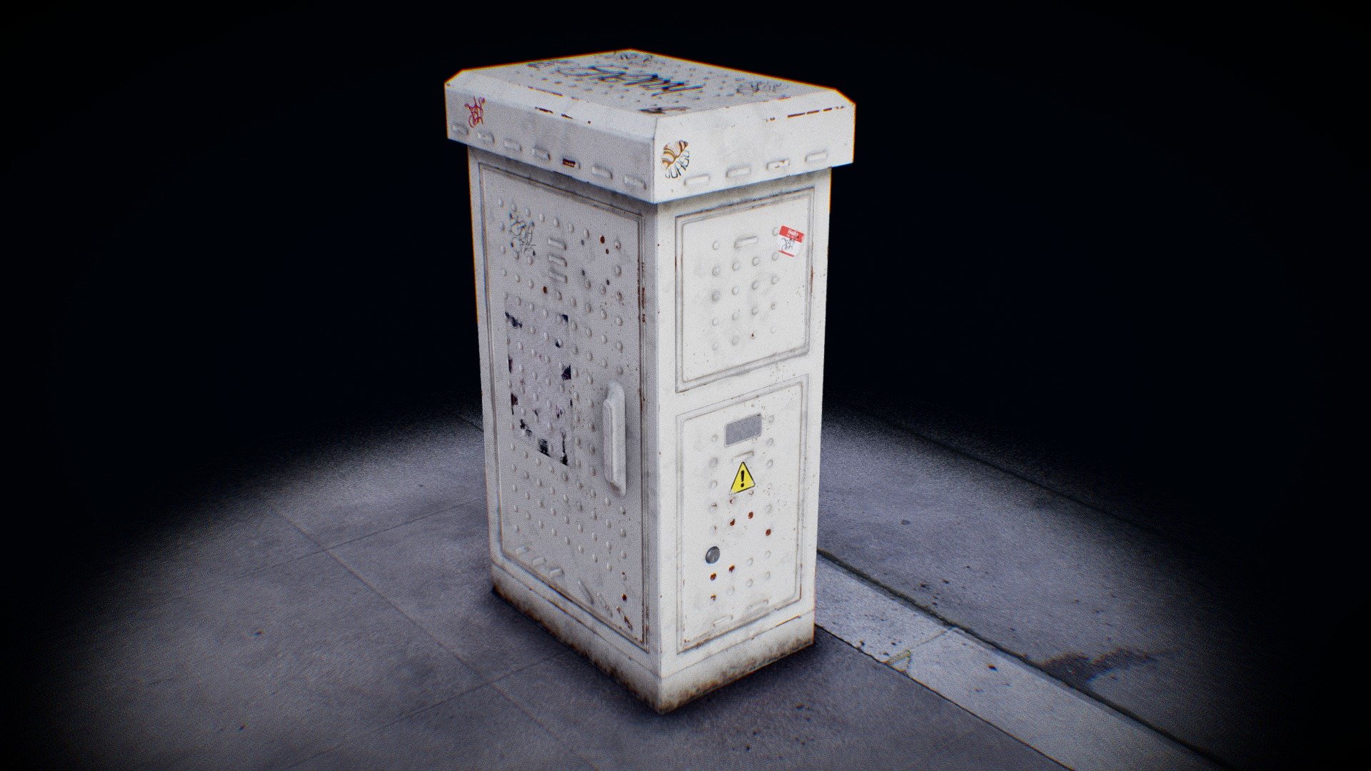Urban Electrical Box - Download Free 3D model by ulucuvute [92fc0a6 ...