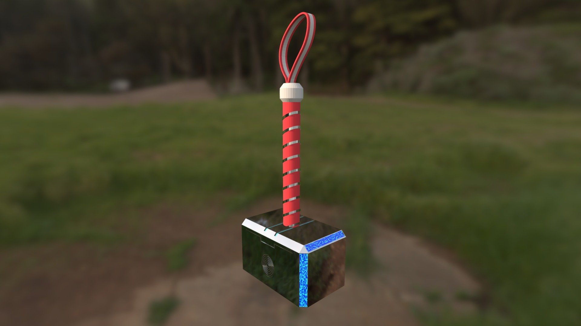 Thor's Hammer - Download Free 3D model by PaulaHumanesDonoso (@paulaHD ...