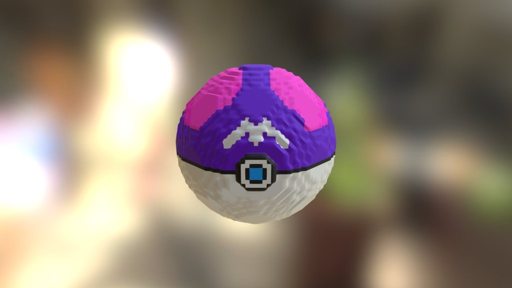 Master Ball - 3D model by AlexHJeffF [92ff6ab] - Sketchfab