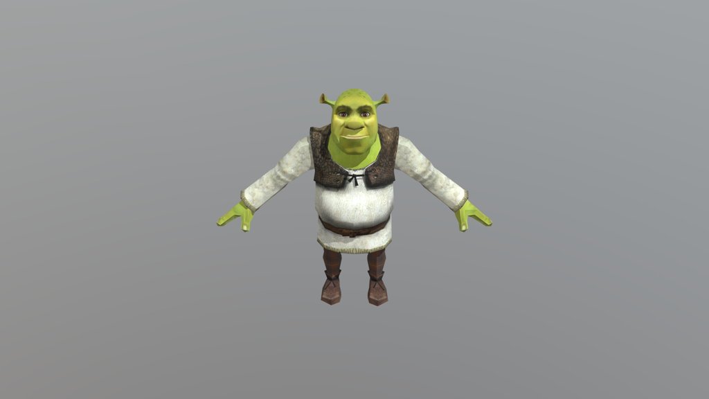 shrek - A 3D model collection by diamondminecart - Sketchfab