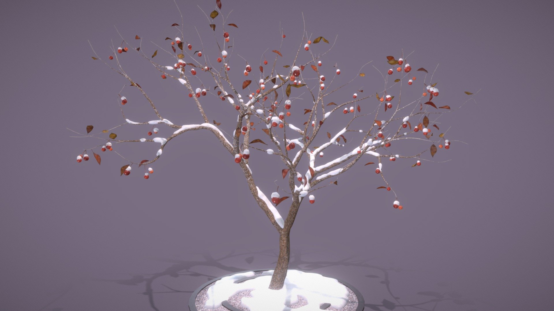 Winter tree (3D) - Buy Royalty Free 3D model by tochechka [9300367 ...