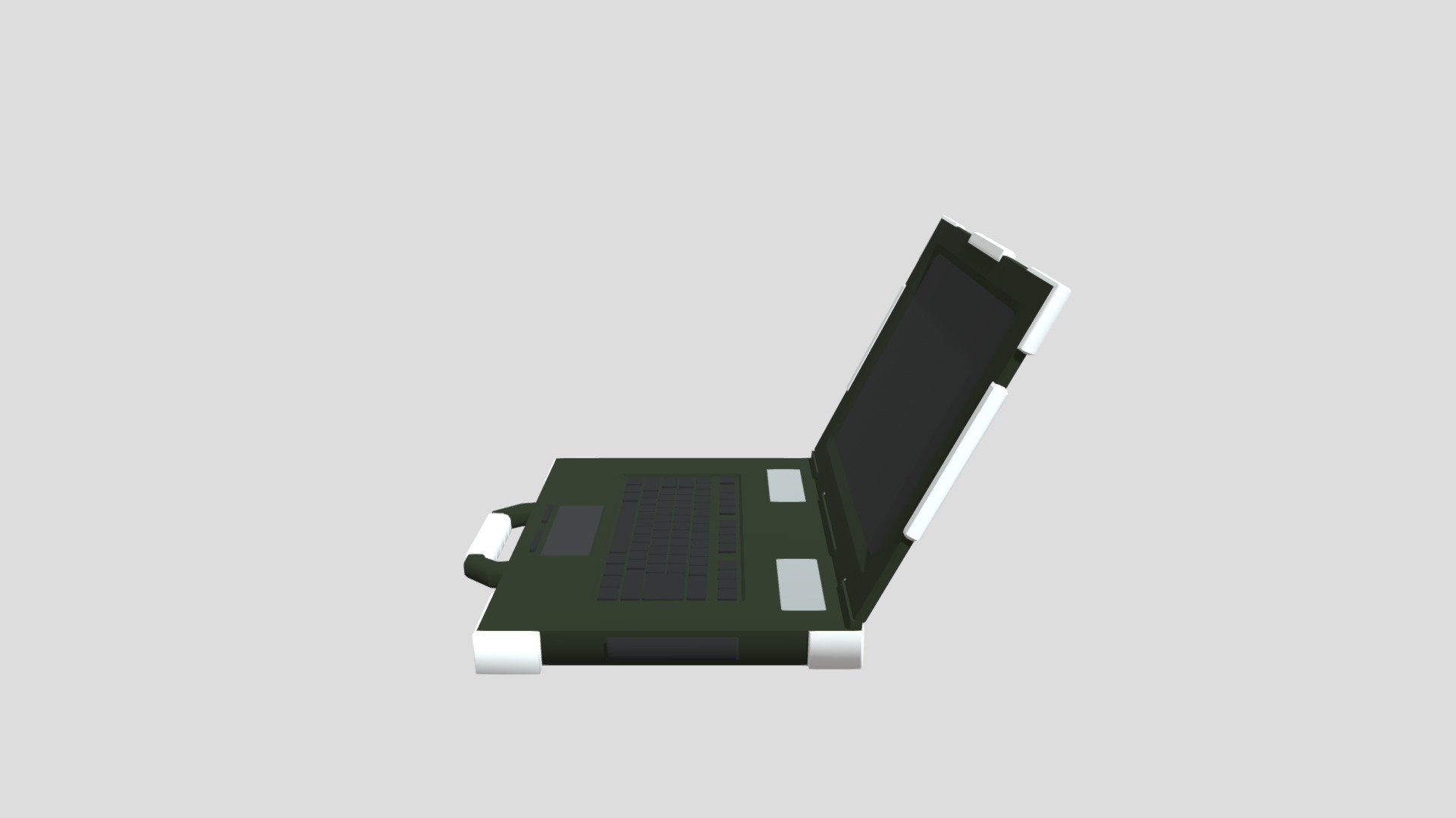 Military Laptop Textured - 3D model by Sirwoofles3rd [9300b39] - Sketchfab