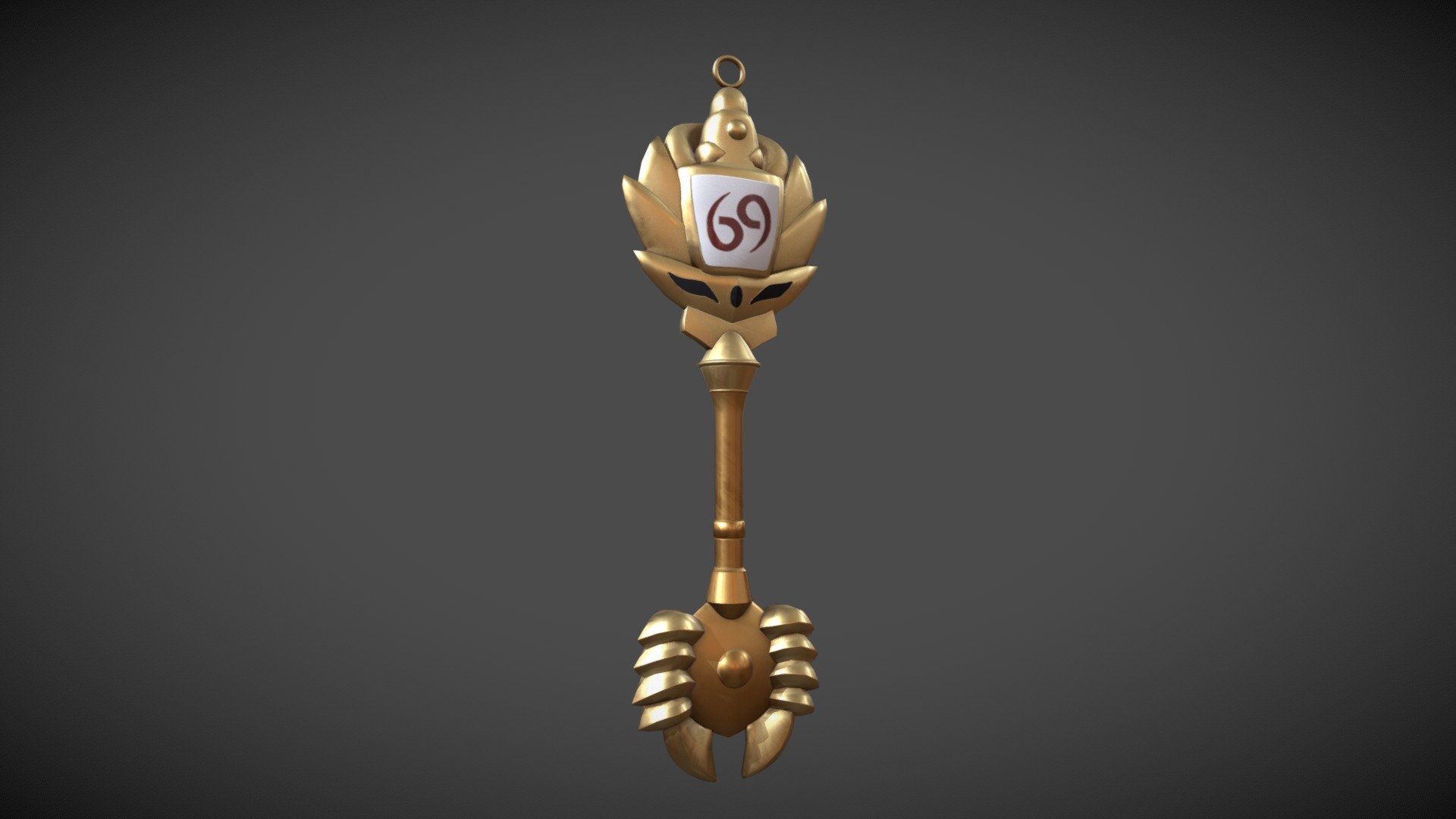 Fairy Tail Cancer Key - 3D model by LyoFF [9300d42] - Sketchfab
